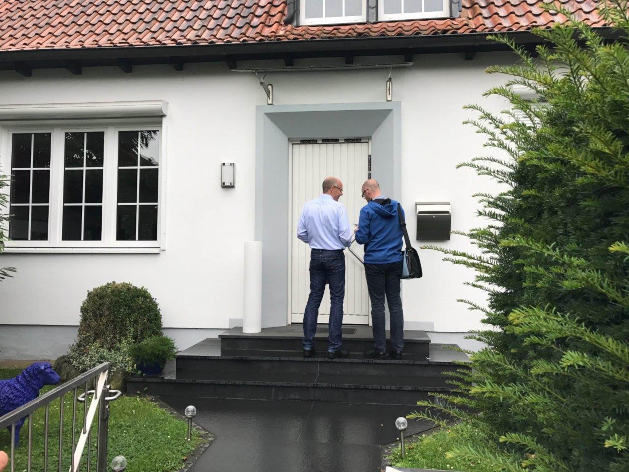 Hochphase des Bundestagswahlkampfes: Peter Beyer empfängt ...