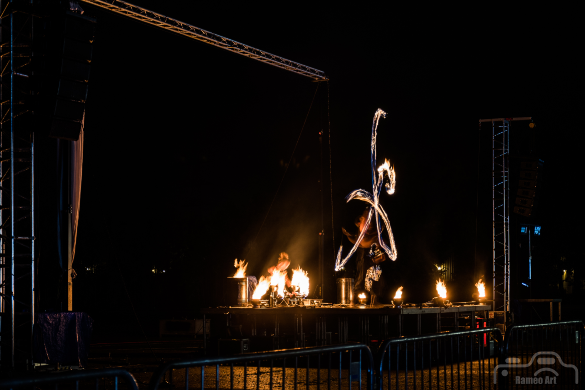 Pyro Games - Duell der Feuerwerker 2017 in Bottrop - Essen-Süd