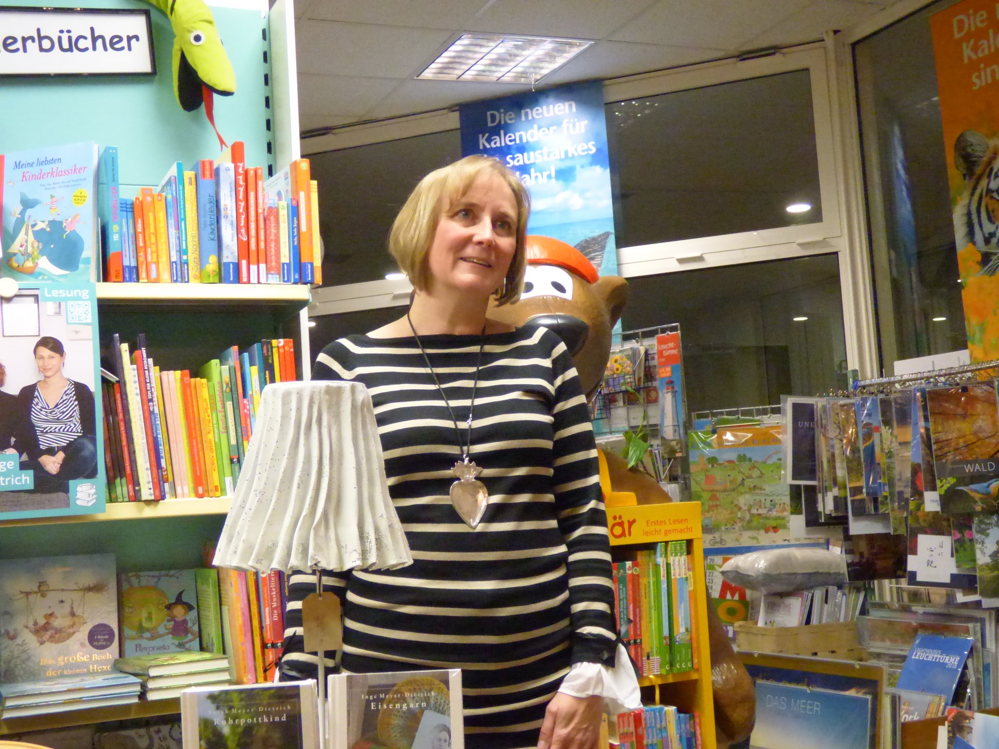 Sarah und Inge Meyer-Dietrich lesen bei Polberg aus ihren neuen Romanen ...