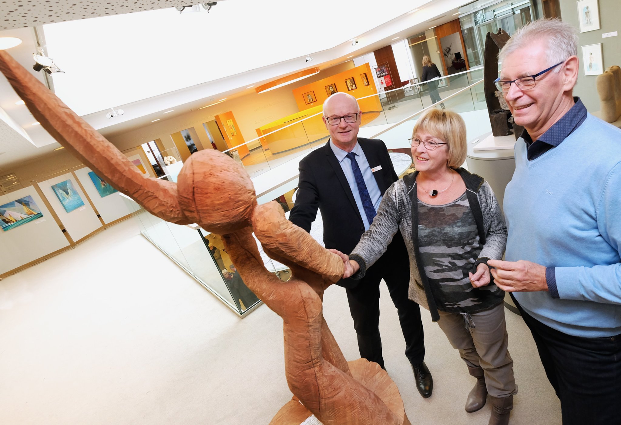 Kunstgemeinschaft zeigt Jahresausstellung in der Sparkasse - Bottrop