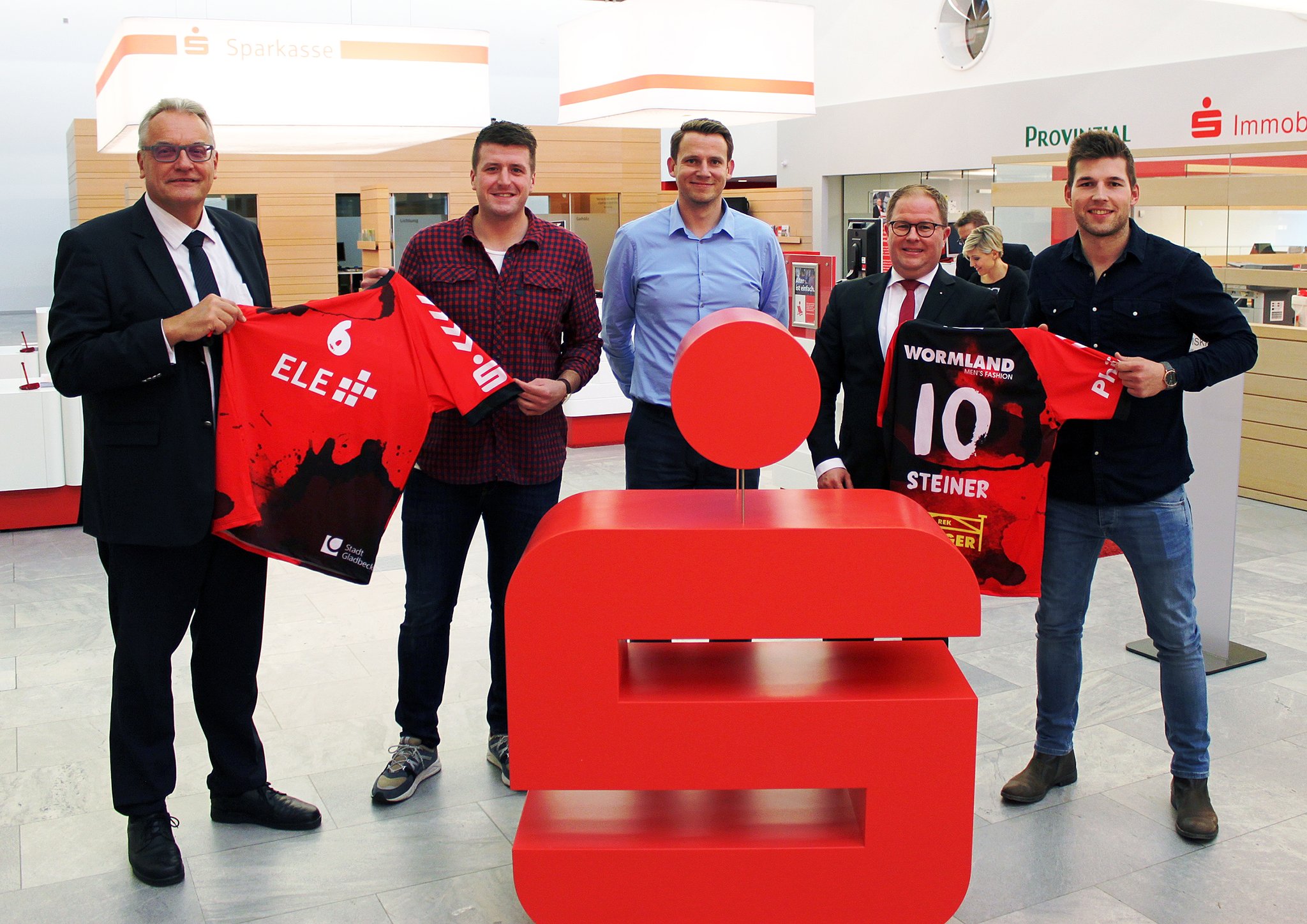 VfL-Handballer können weiter auf Sparkassen-Sponsoring setzen - Gladbeck