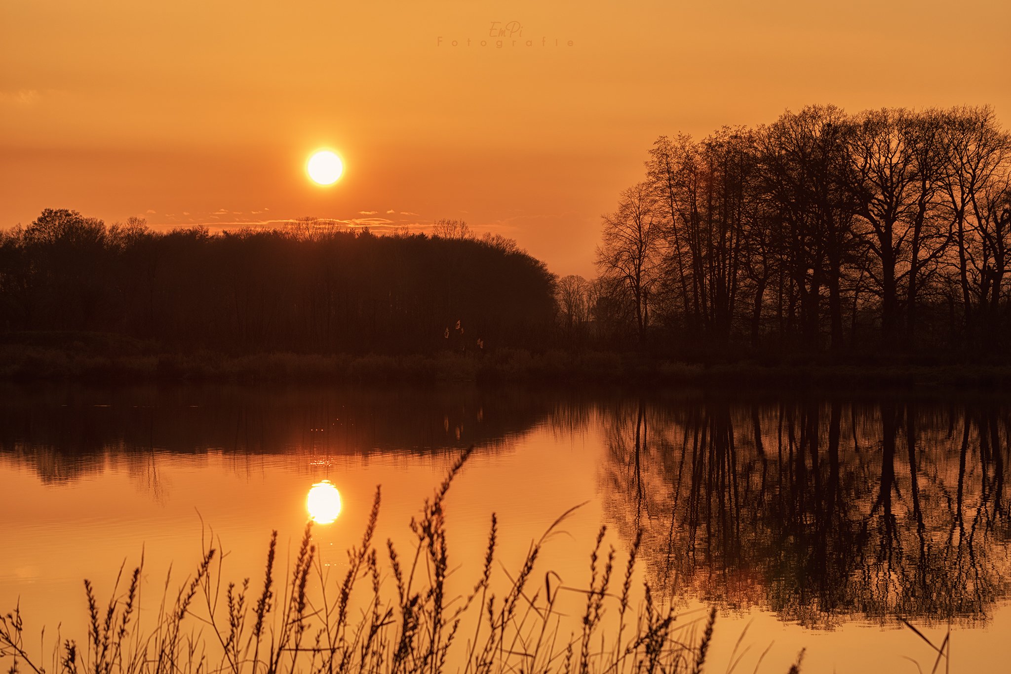Sonnenuntergang in Hamminkeln Dingden - Hamminkeln