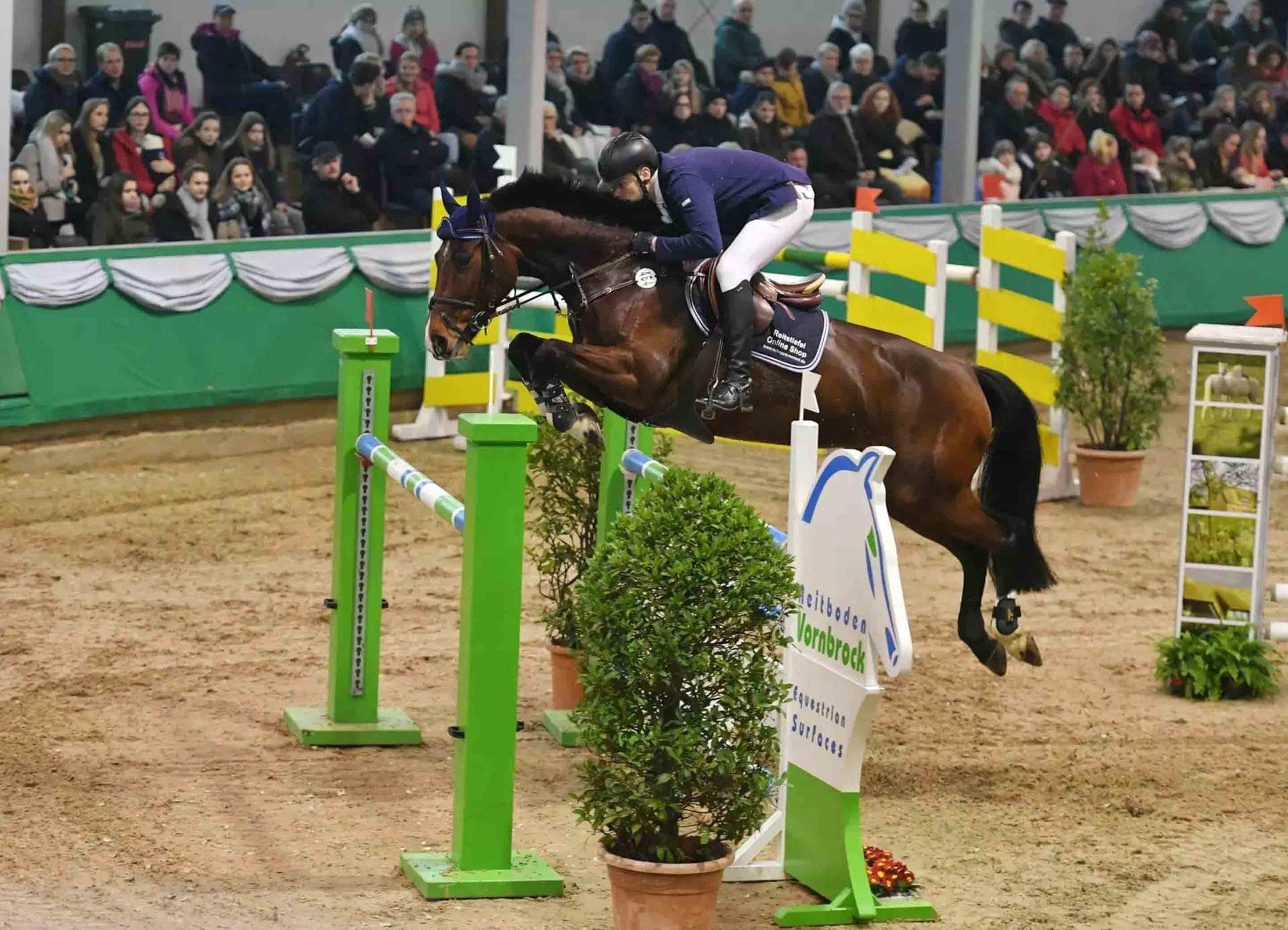 Das erste internationale Springturnier von Benedict Petersen - Wesel