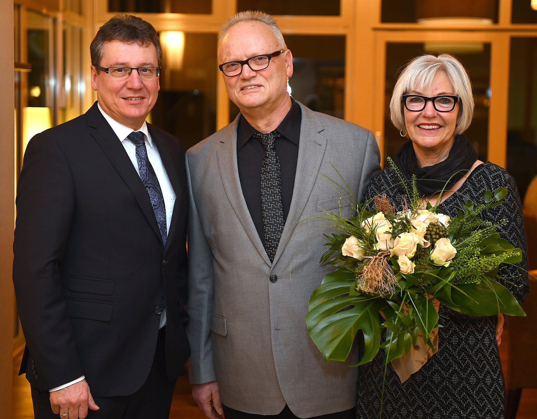 Johannes Janhsen verabschiedet Josef Jansen in den Ruhestand - Goch