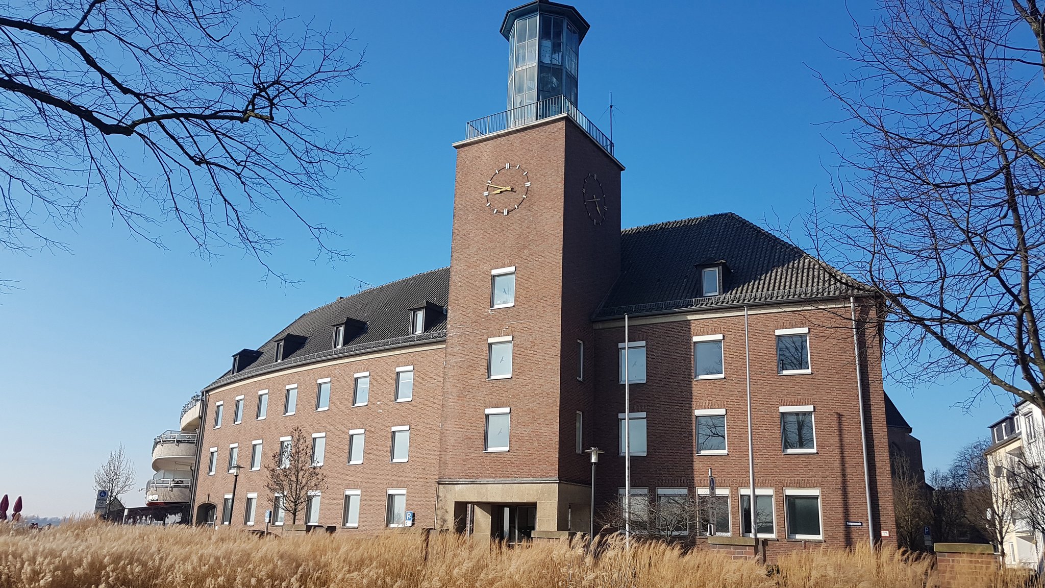 Mit Blick auf den Rhein - Emmerich am Rhein