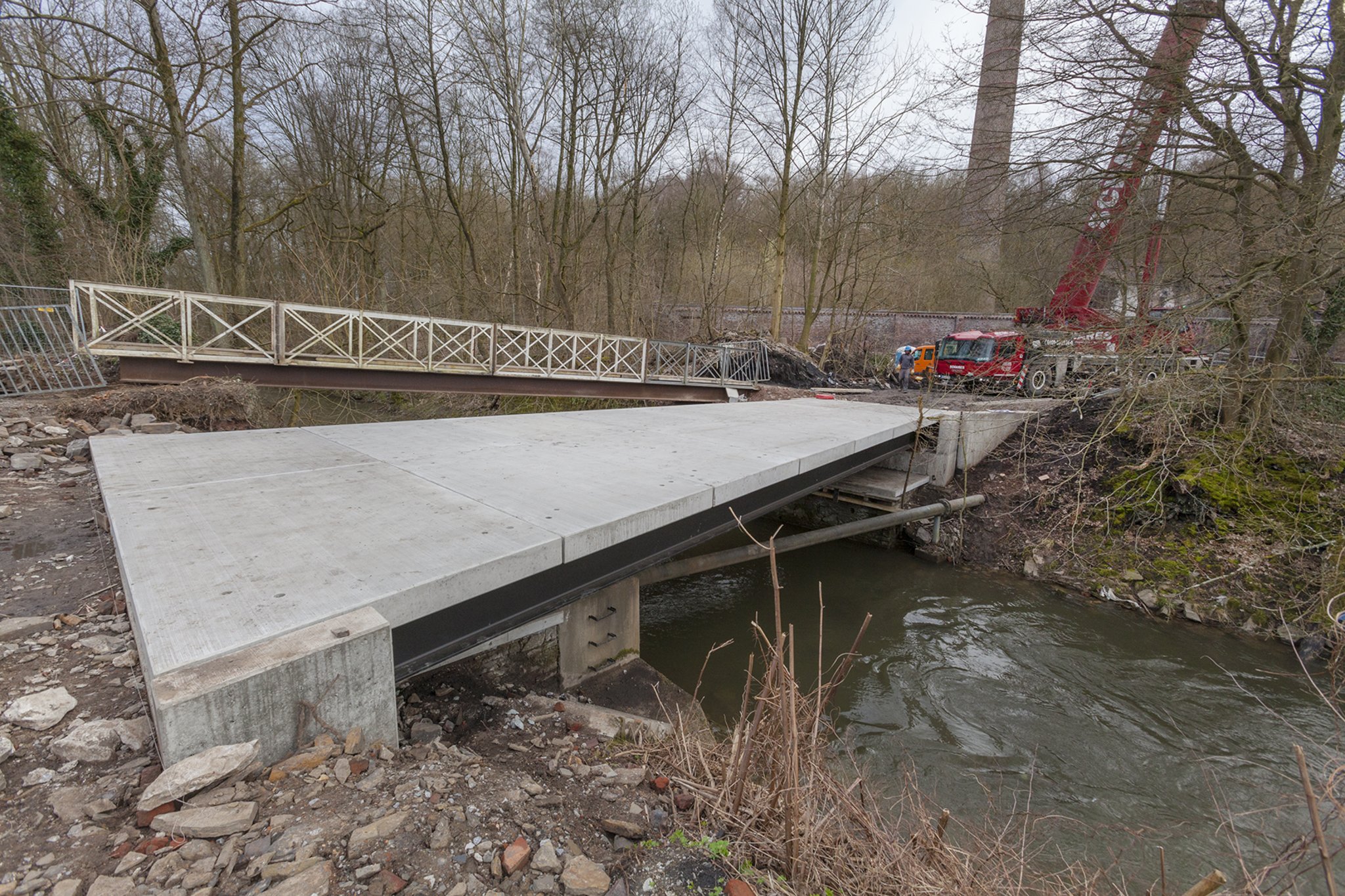 Velbert/Essen: Deilbachradweg nimmt Form an - Essen-Ruhr