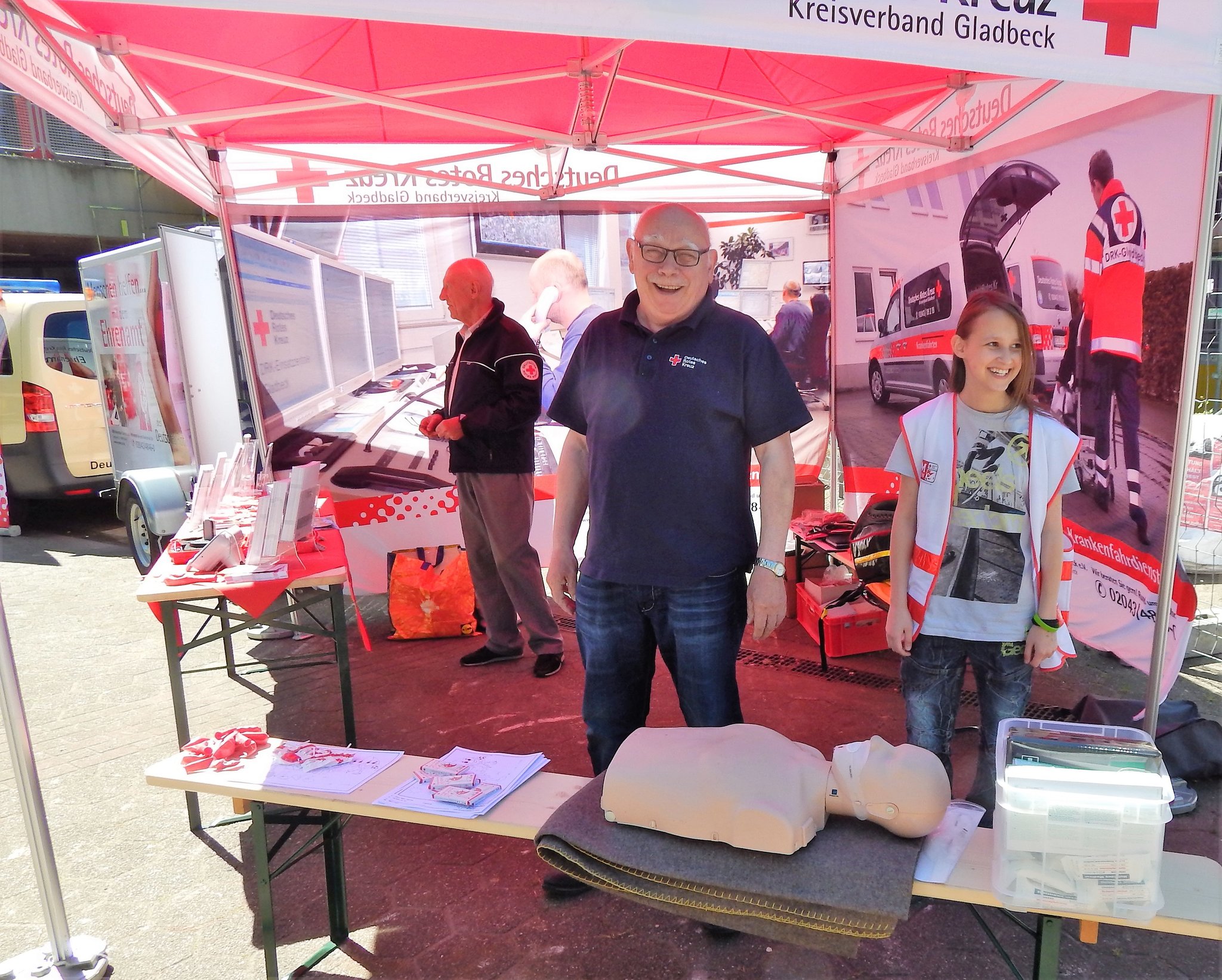 DRK Gladbeck vor Ort; Stadtteilfest Gladbeck Rentfort - Gladbeck