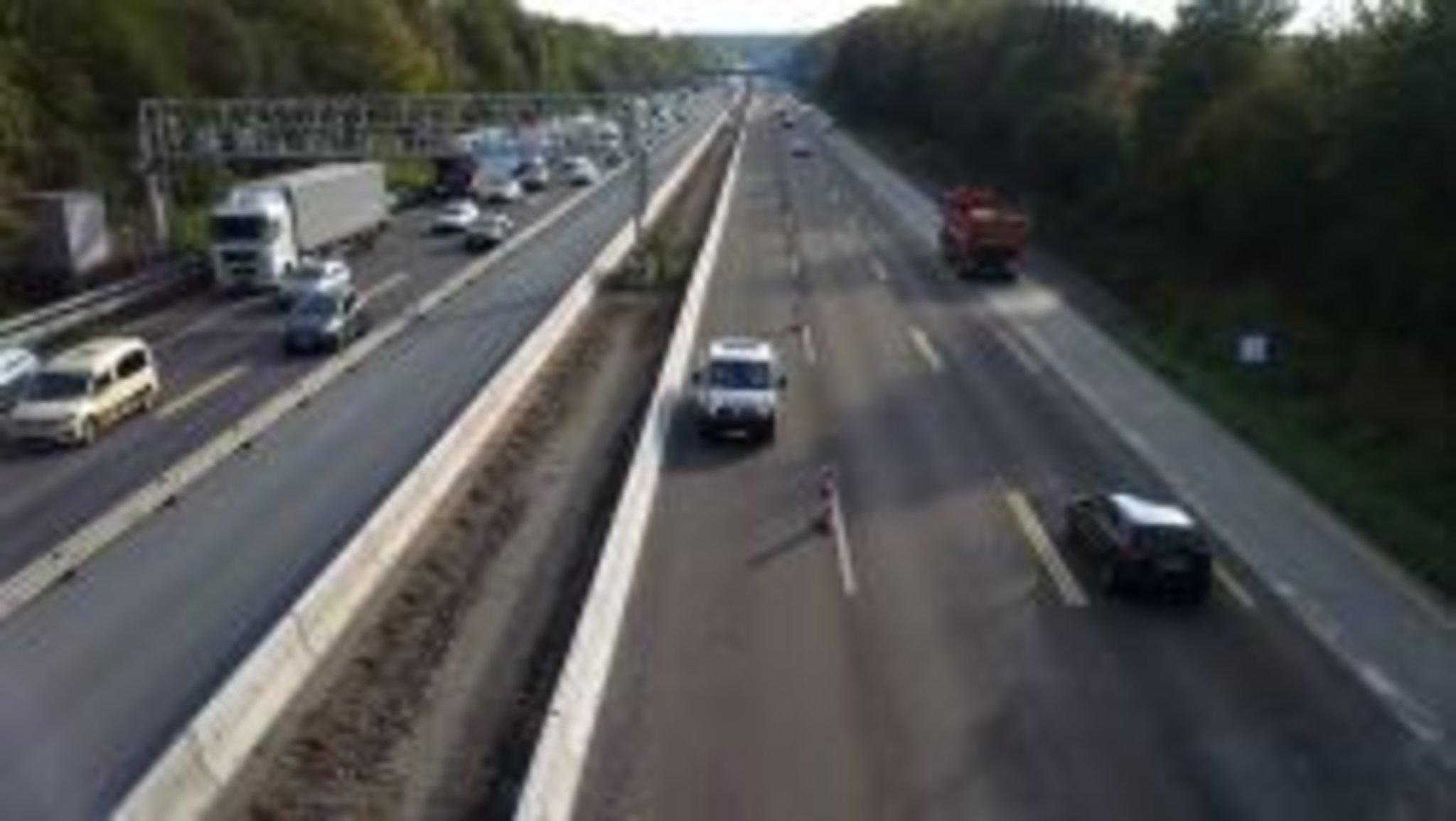 Engpässe auf der A3 zwischen Solingen und Opladen - Langenfeld (Rheinland)