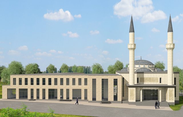 Erster Spatenstich für neue Moschee - Monheim am Rhein