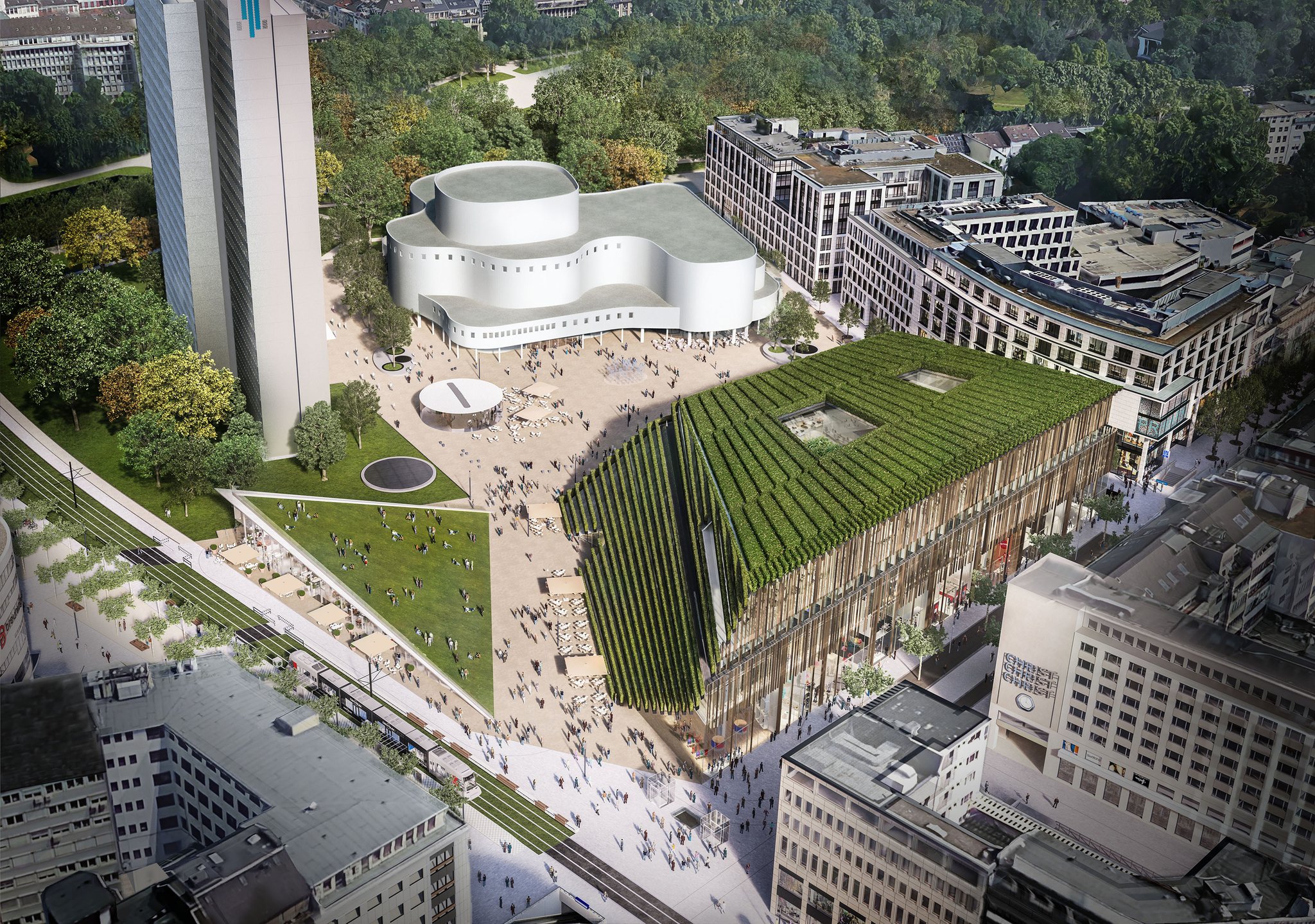 "Kö-Bogen II" wird ein Anziehungspunkt - Düsseldorf