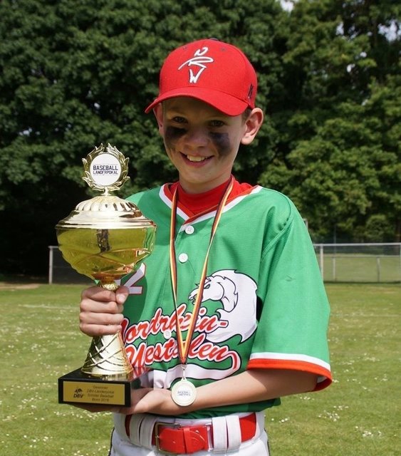 Baseball Newcomer Finn kommt aus Ennepetal - Schwelm