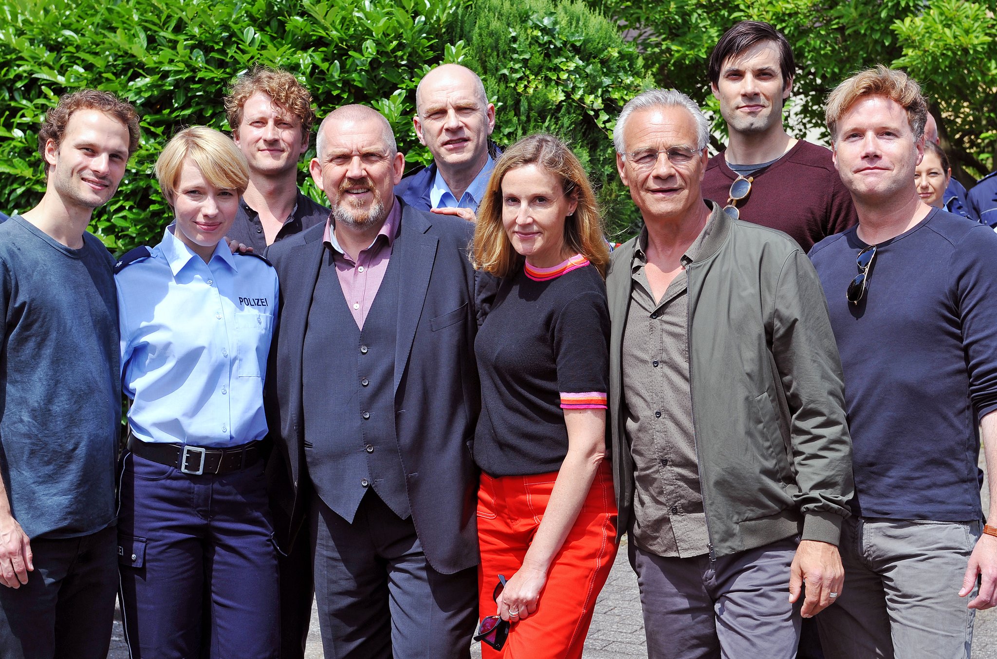 Tatort-Dreh an der Mozartstraße in Langenfeld - Langenfeld (Rheinland)