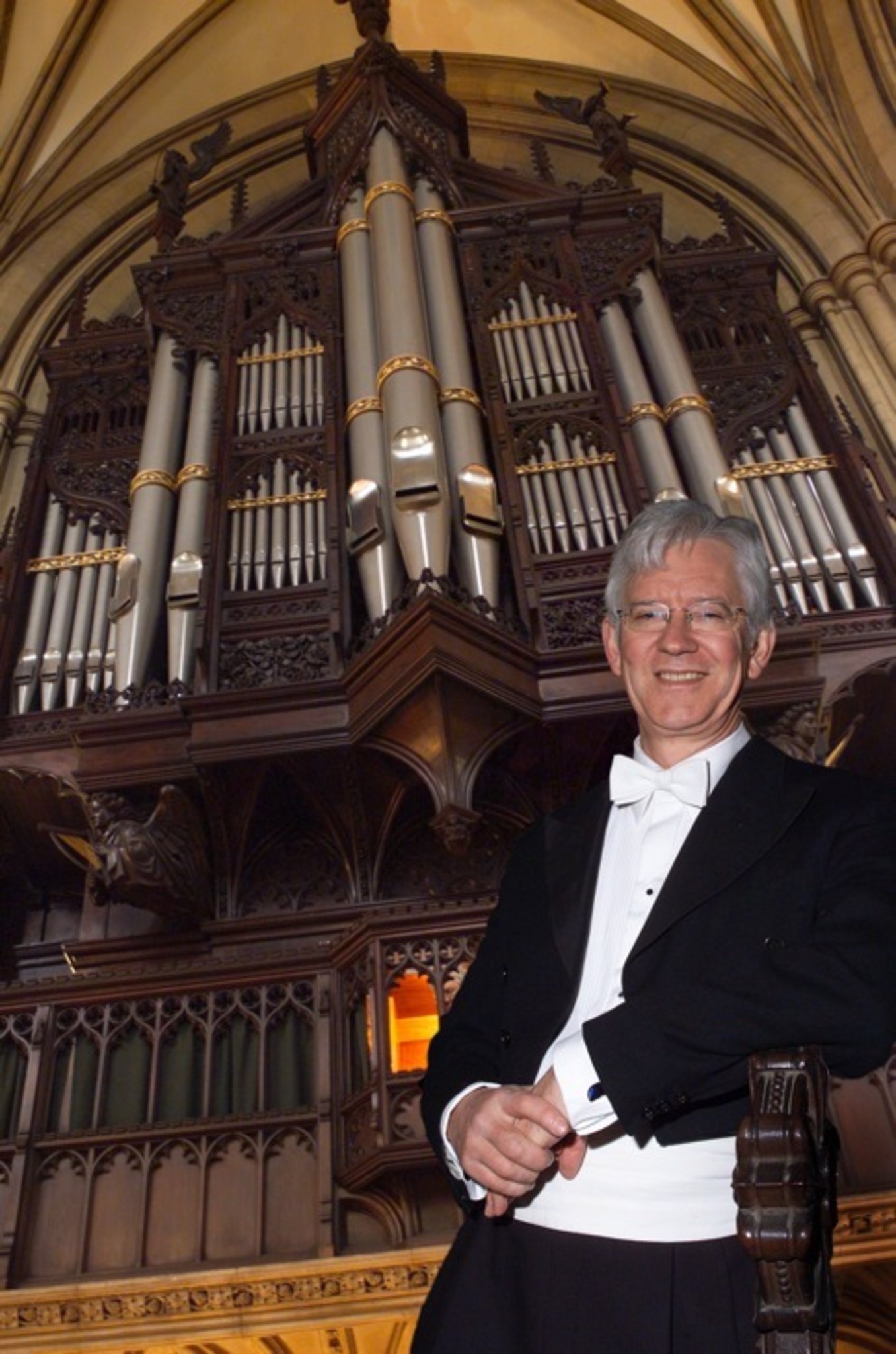 Graham Barber beim Orgel-Sommer in der Moerser Stadtkirche - Moers