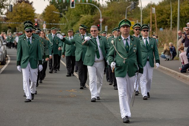 Festumzug beim Schützenfest in Selm Bork - Selm