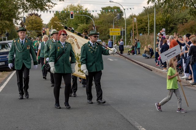 Festumzug beim Schützenfest in Selm Bork - Selm
