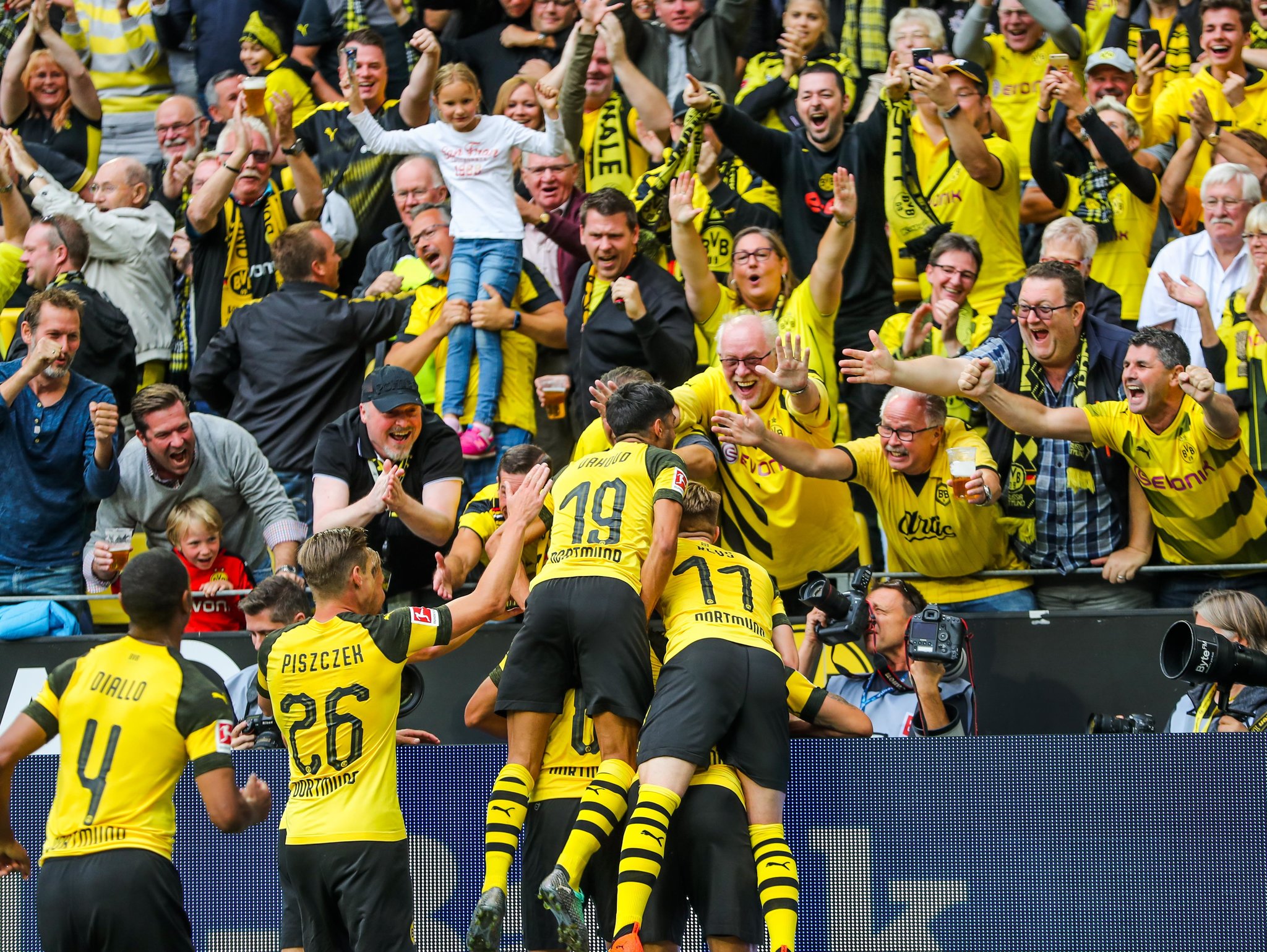 Tor-Garantie beim BVB-Spiel und Spitzenspiel zwischen Wolfsburg und Hertha