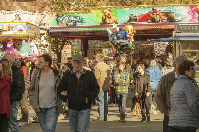 Fliegenkirmes in Spellen - Voerde (Niederrhein)
