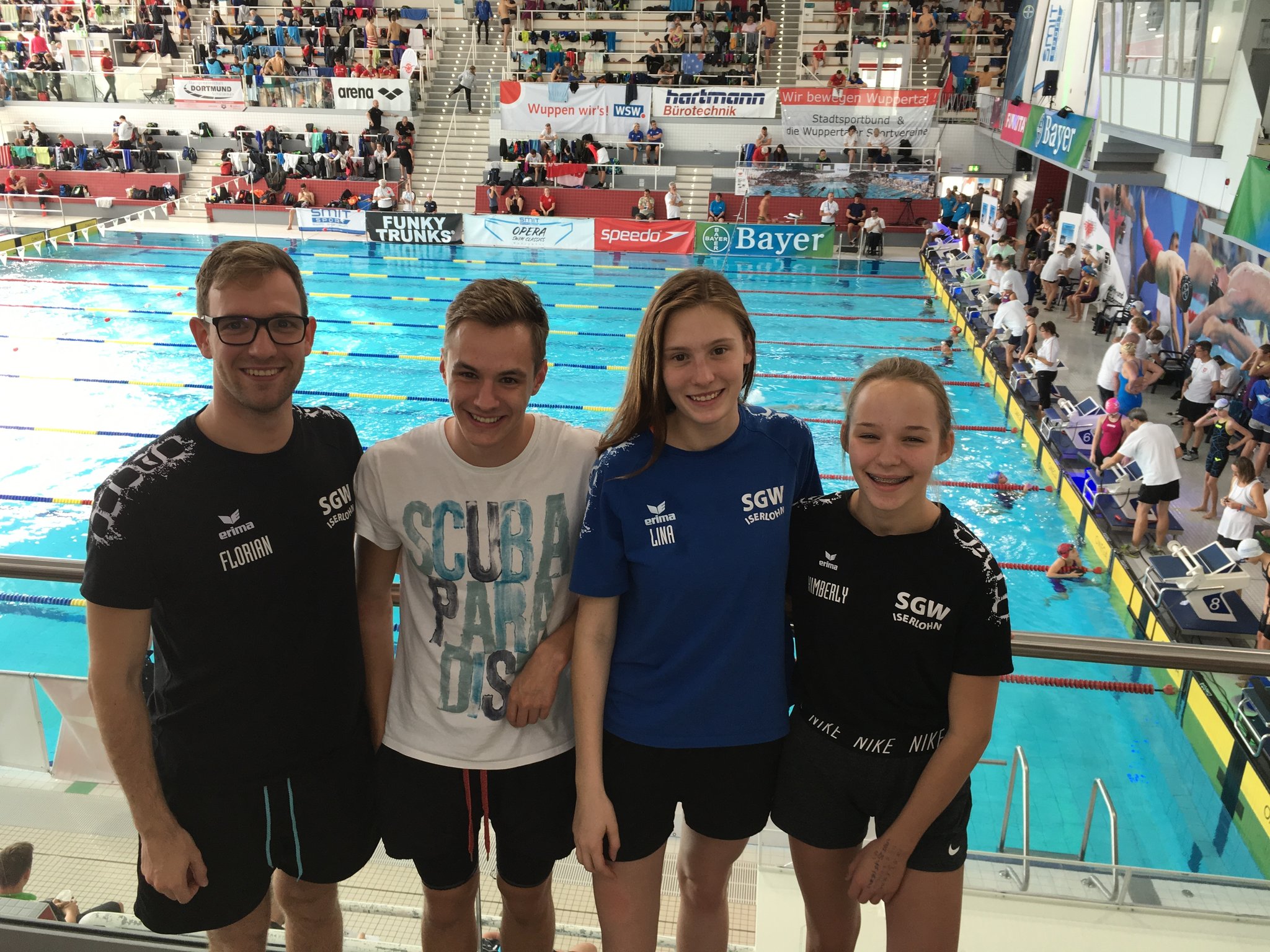 SGWI schwimmt mit Weltmeister: Iserlohner Schwimm-Quartett mit guten ...