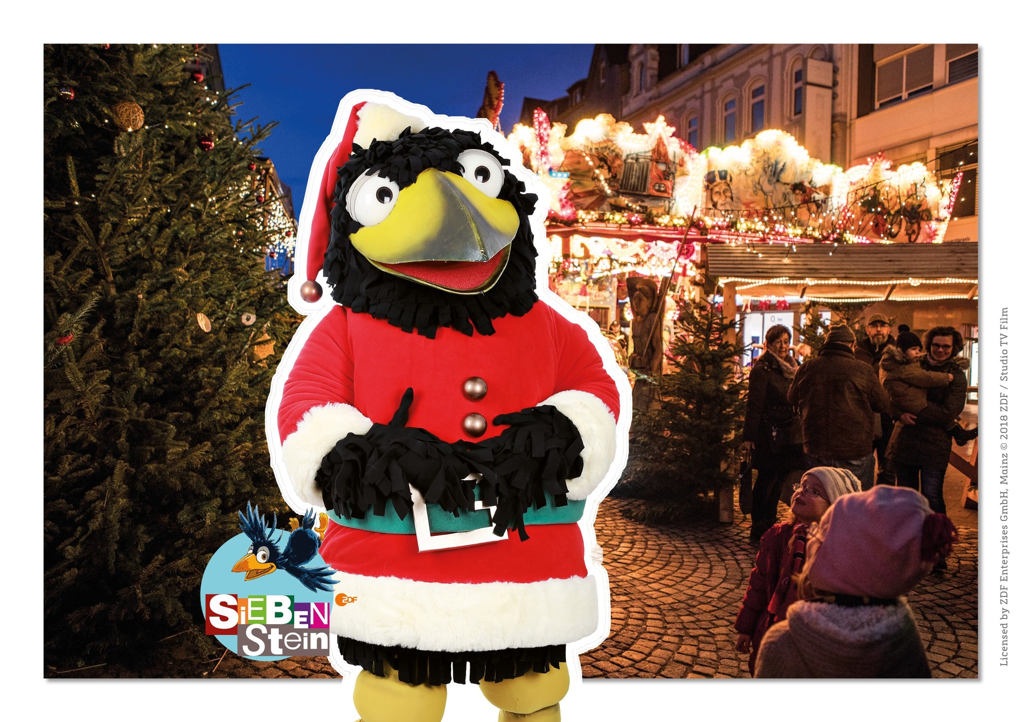 Am Samstag von 12 bis 17.30 Uhr: Rabe Rudi aus "Siebenstein" sagt ...