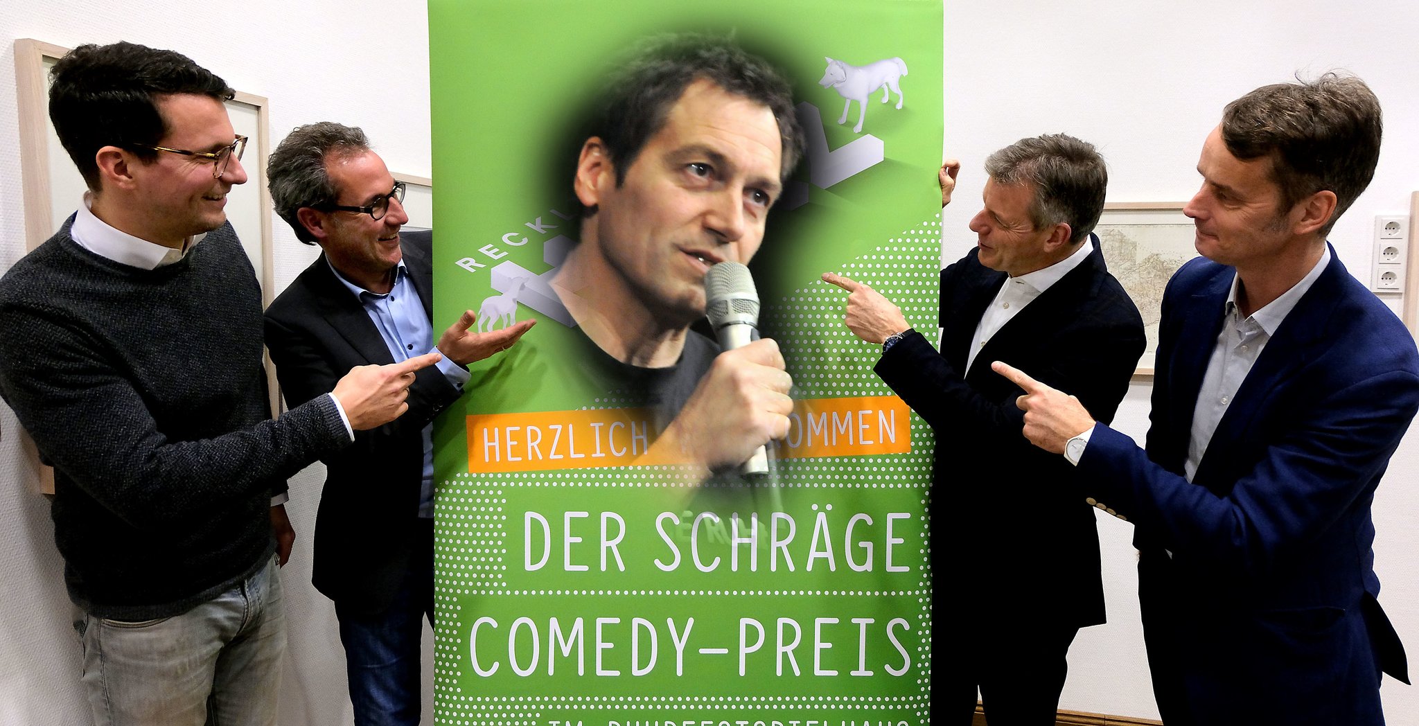 Recklinghausen: Nuhr bekommt den "Hurz" - Recklinghausen