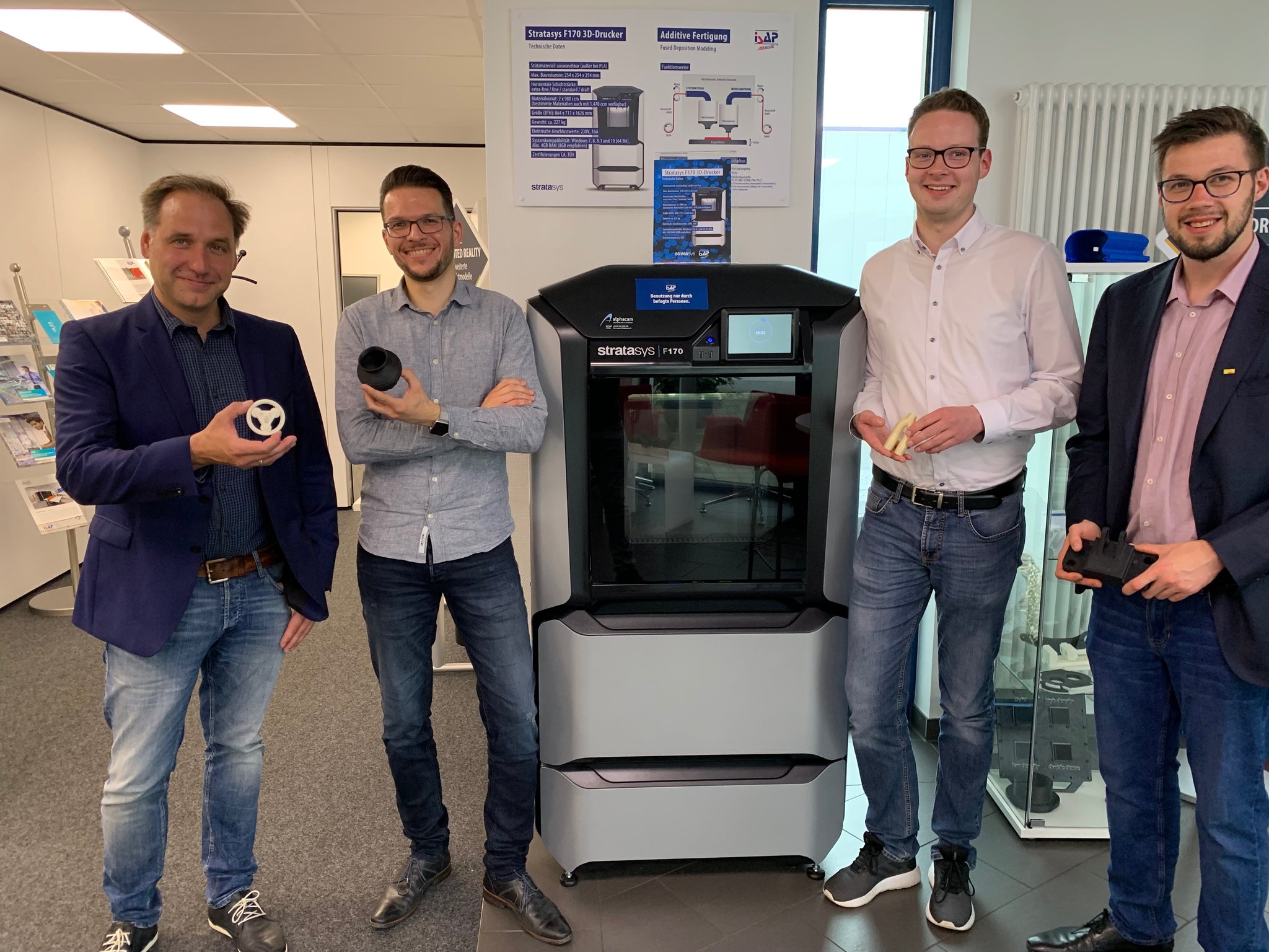 Liberale auf Innovationstour bei der ISAP AG in Herne - Herne