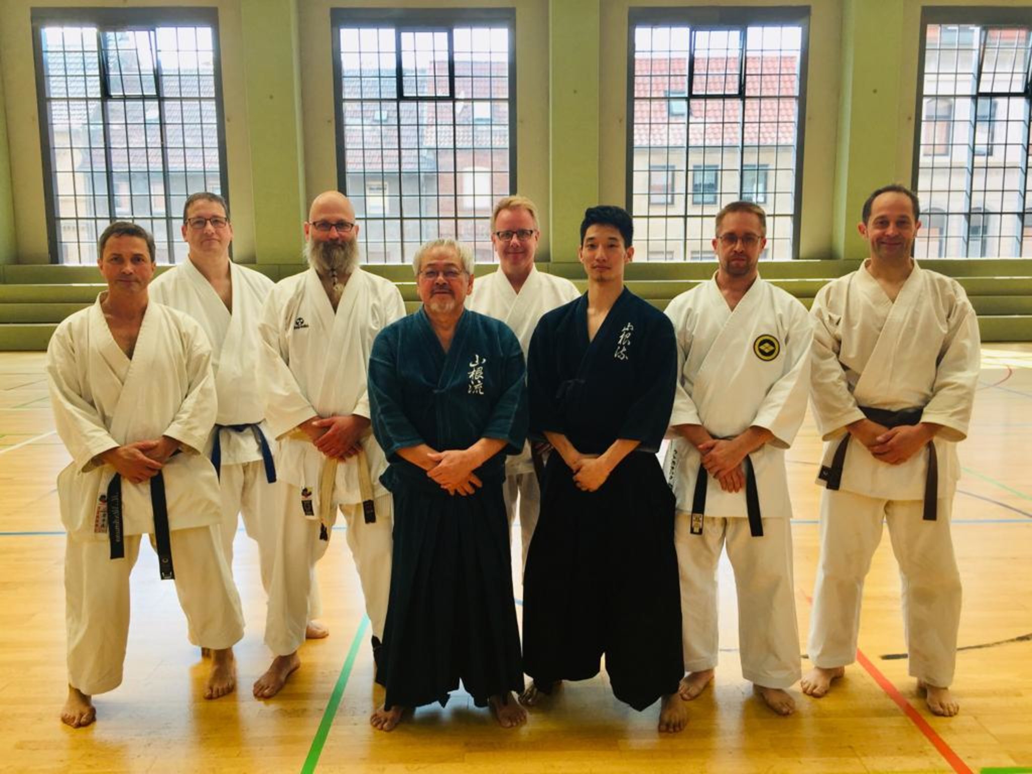 Alpener Karateka besuchen Lehrgang min Aschersleben mit Meister Oshiro ...
