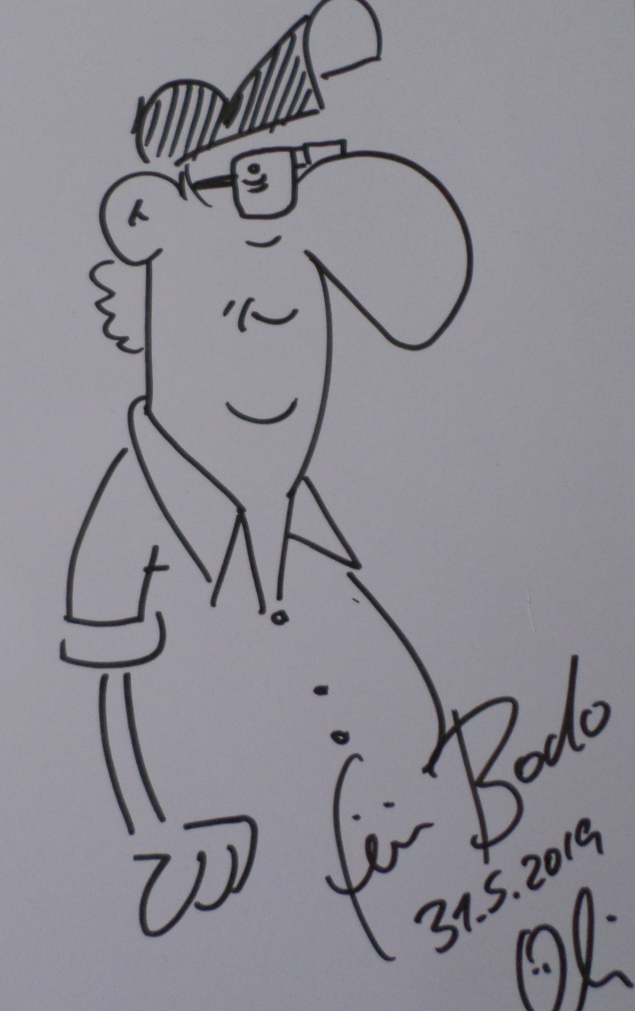 Das Unikat...: Bodo als Cartoon... - Essen-Süd