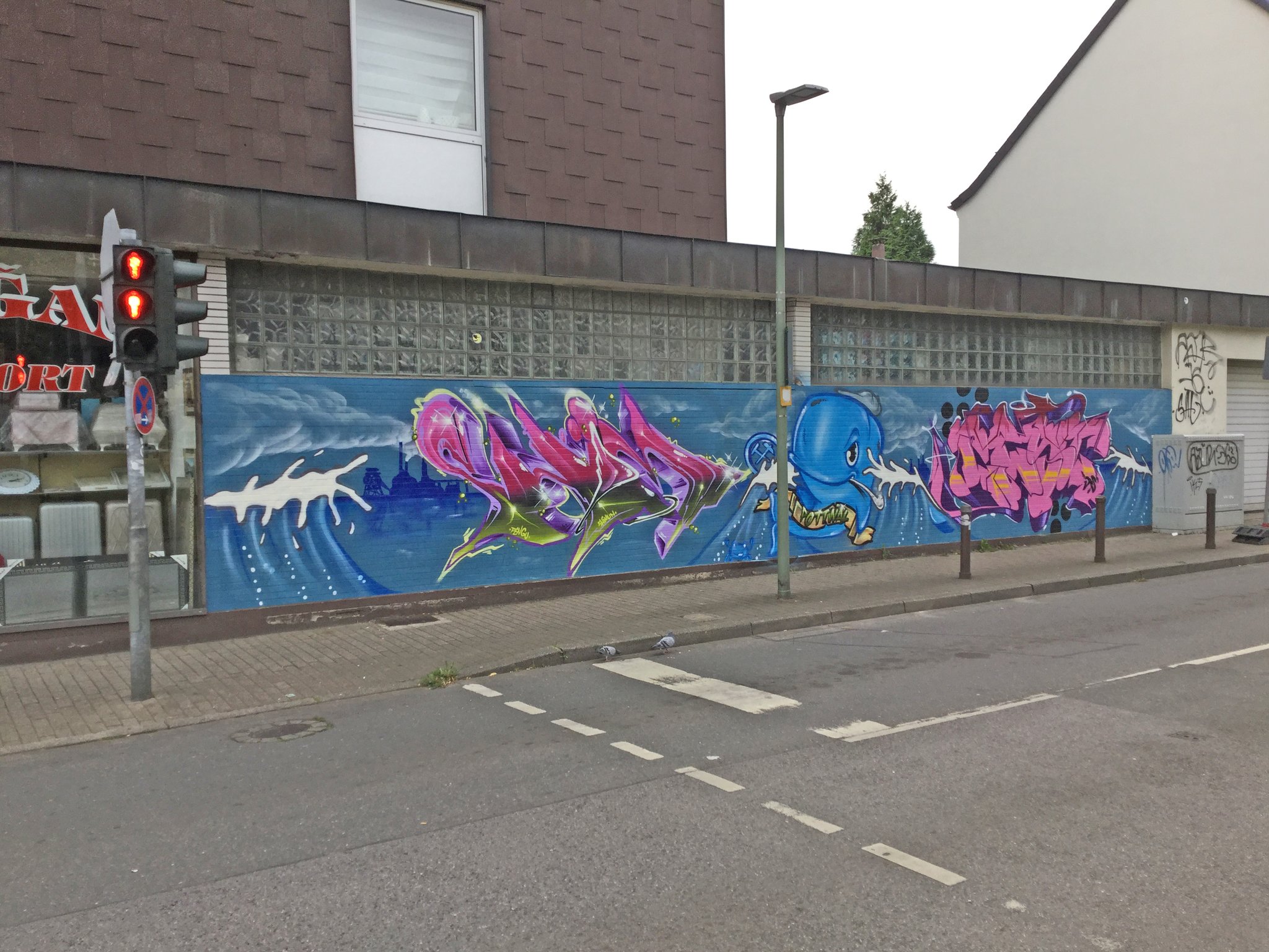 Pottwall-Graffiti-Jam: Mitsprayen - Gelsenkirchen
