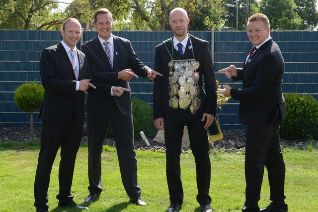 Parade und Krönungsball in Wulfen: Carsten Mecking und Nadina Pohlmann ...