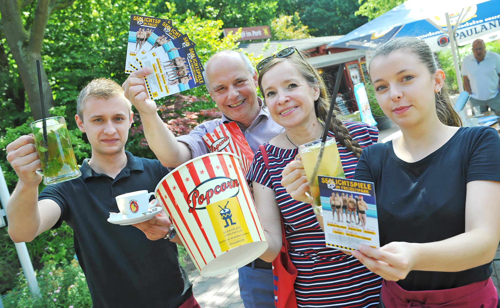 Seelichtspiele im Freizeitpark Langenfeld: Kino unter freiem Himmel ...