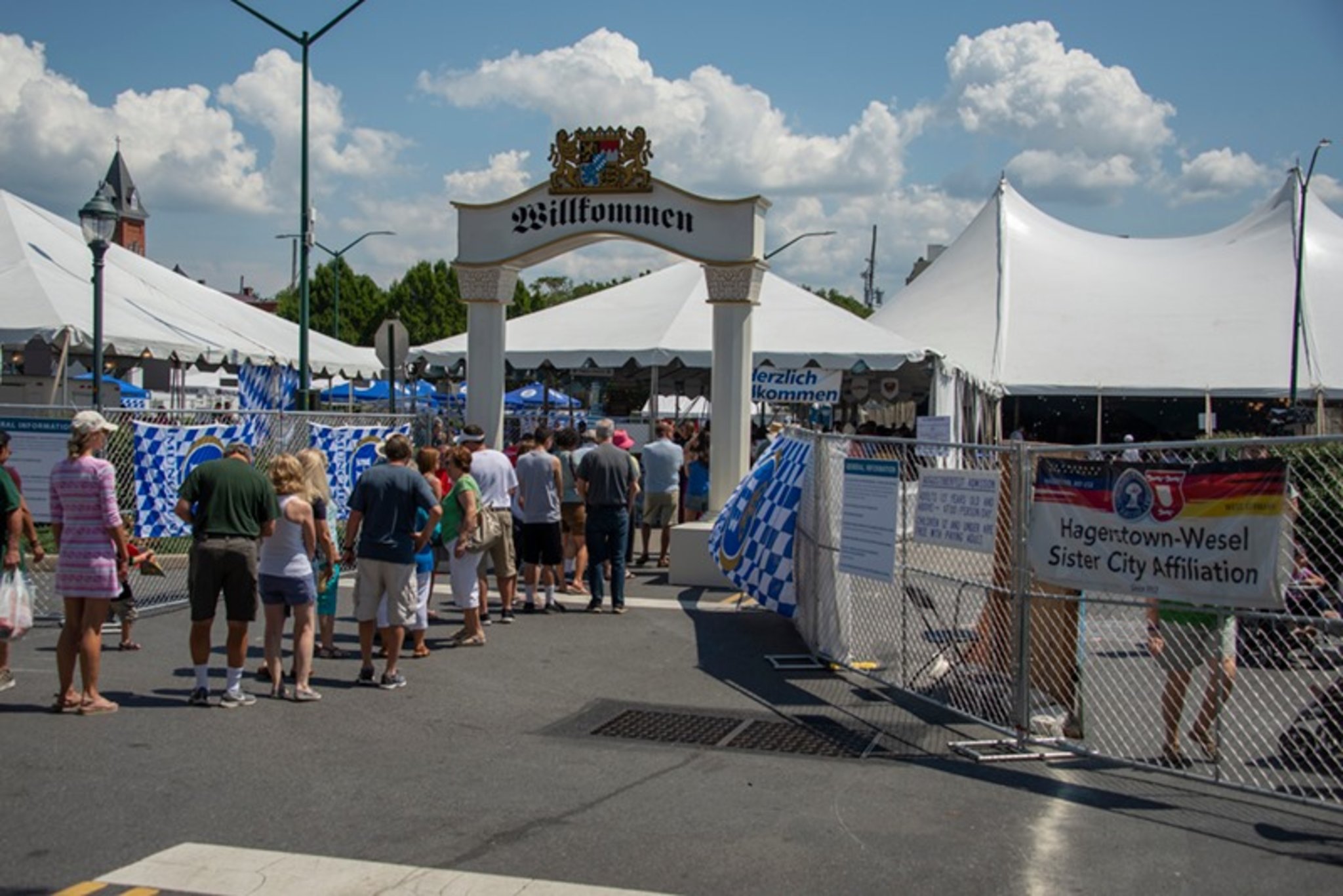 Partnerstadt Hagerstown: Augustoberfest in Hagerstown / Maryland / USA
