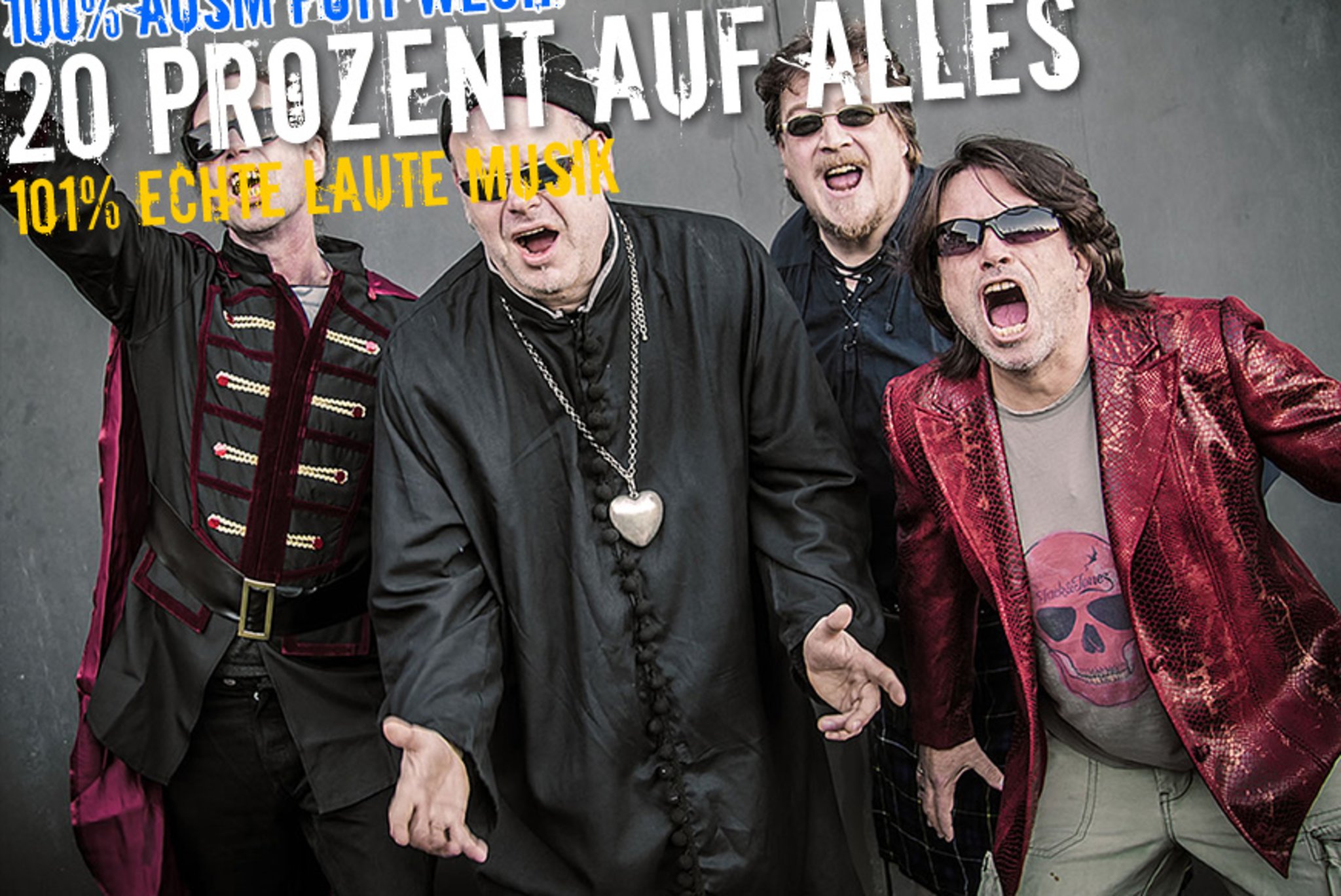 Die Band aussem Ruhrpott "20 Prozent Auf Alles" am Bootshaus des ...