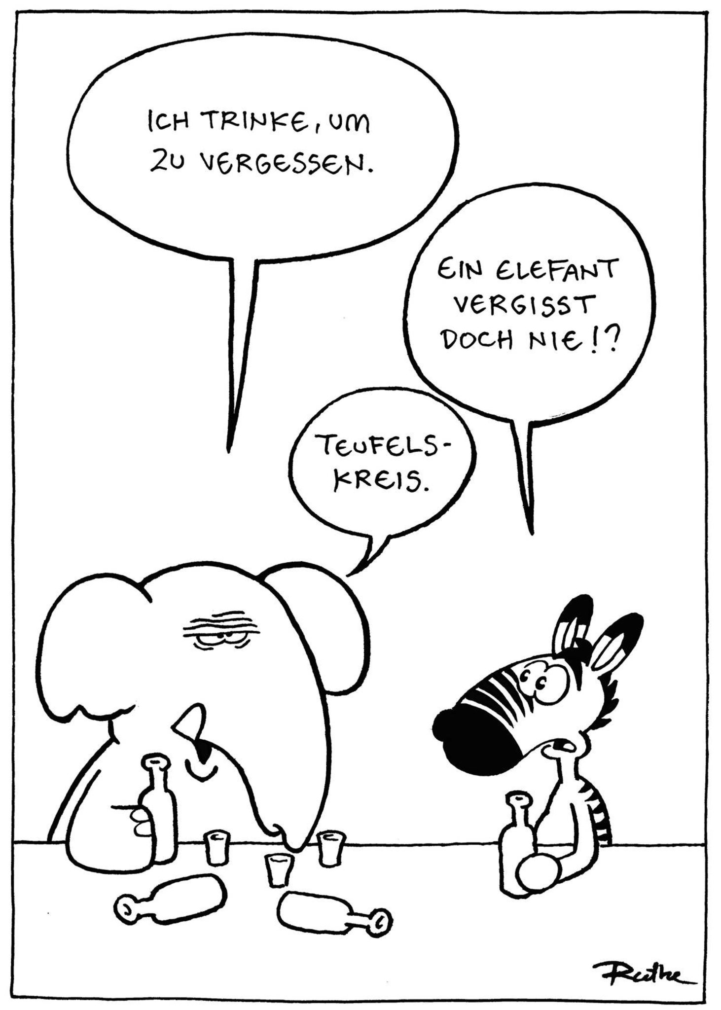 Cartoonist Ralph Ruthe versteigert Zeichnung zu Gunsten der Alzheimer ...