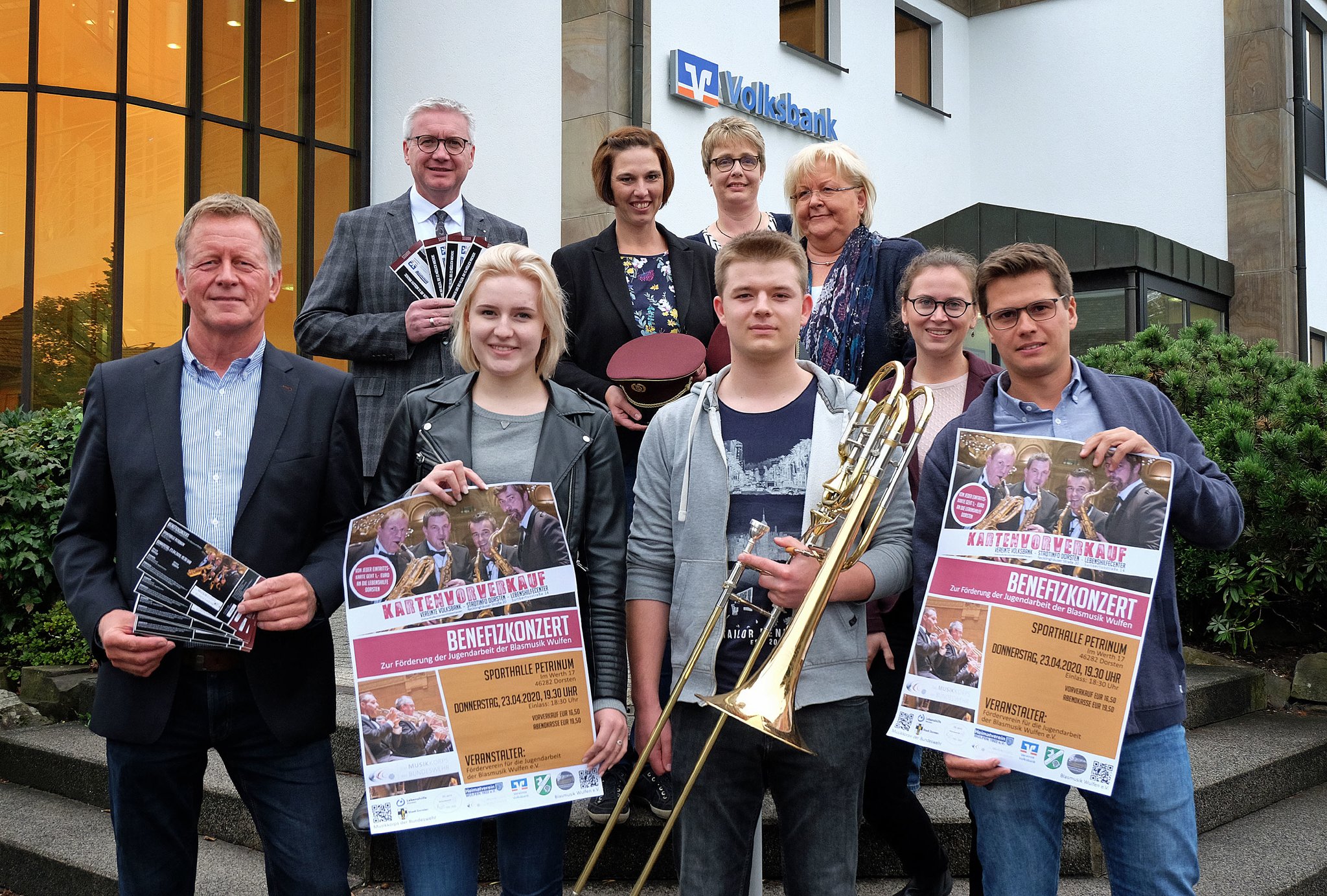 Blasmusik Wulfen bereitet sich schon jetzt auf das große Jubiläumsjahr ...