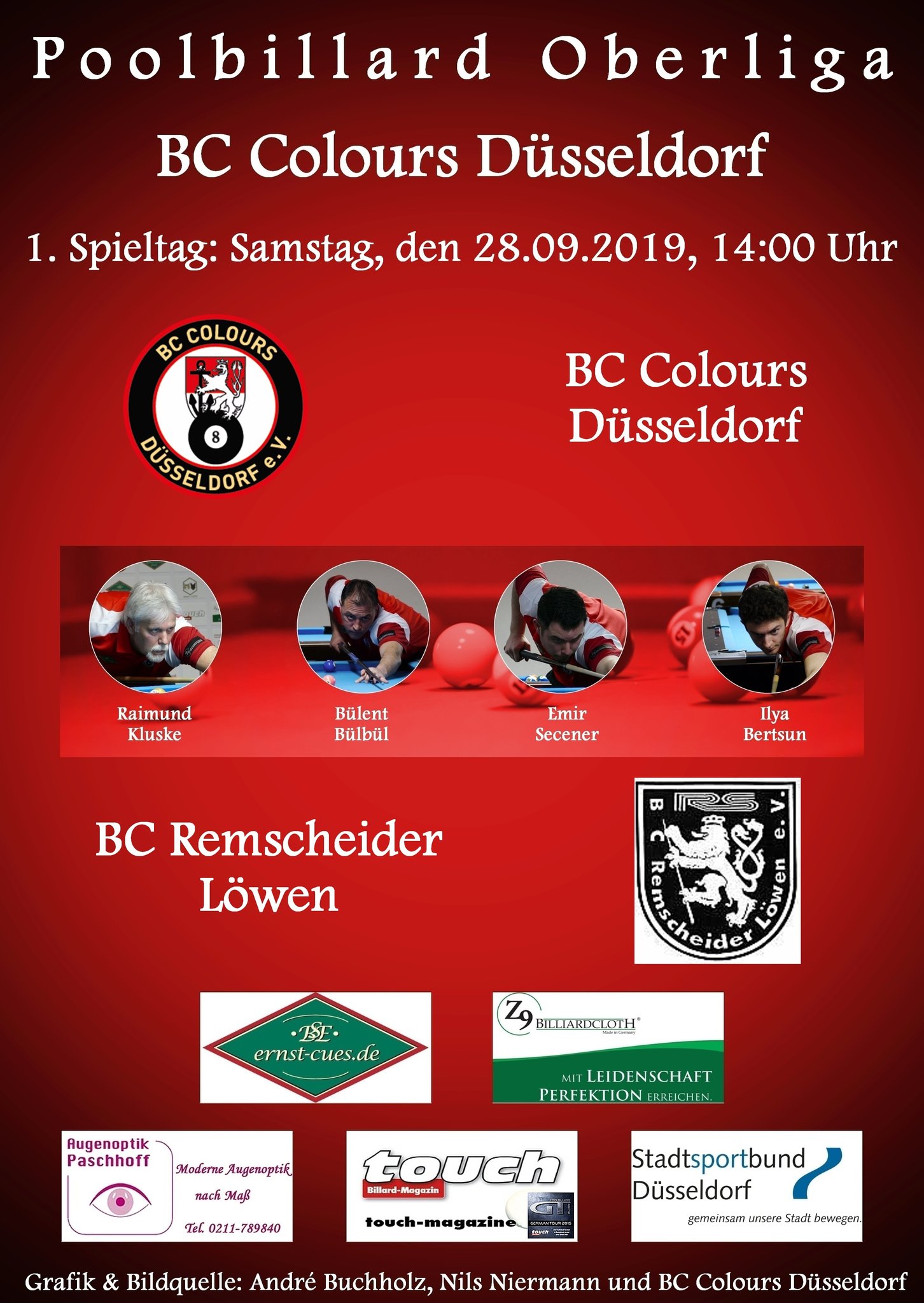 Poolbillard beim BC Colours Düsseldorf: Colours starten in die Oberliga ...