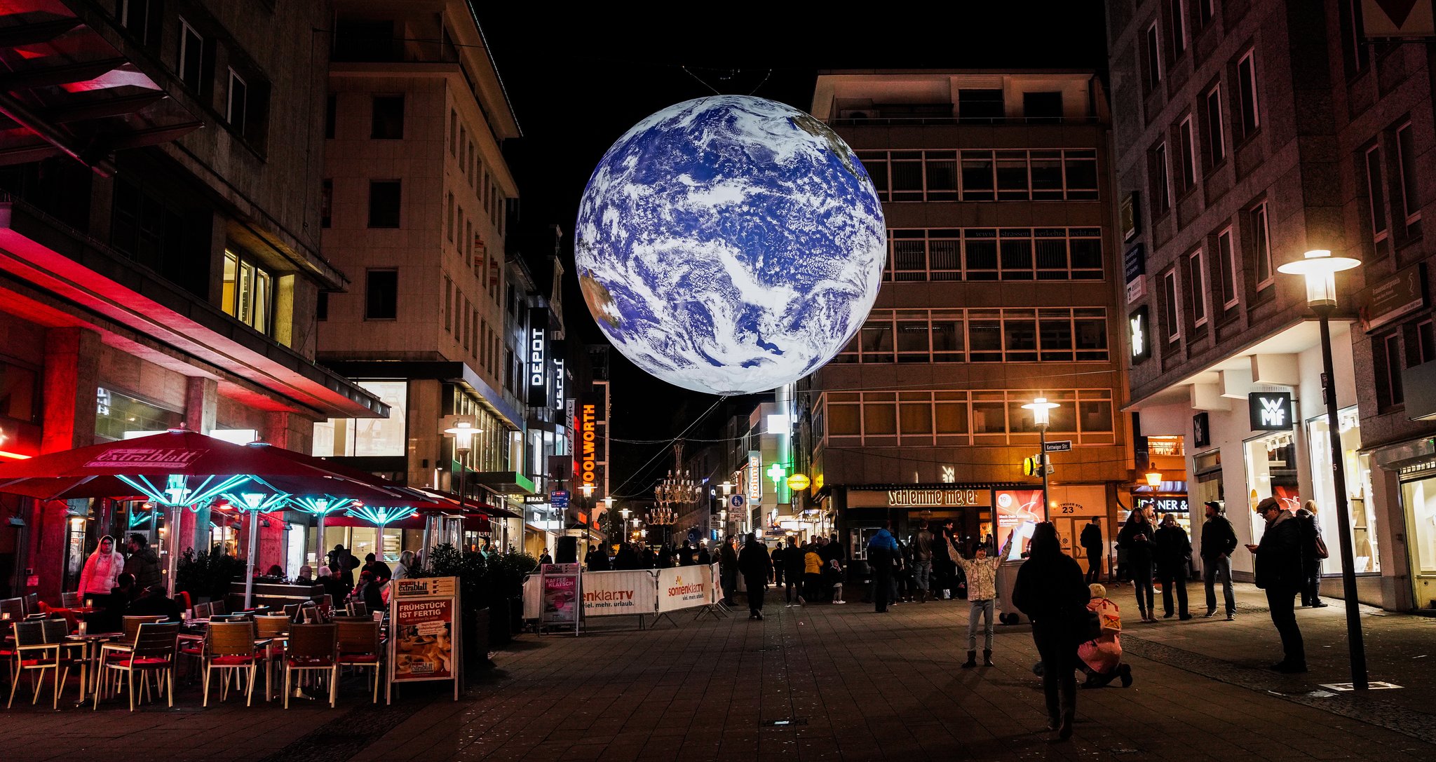 21 Stationen wollen beim Essen Light Festival bis zum 3. November in der Innenstadt erkundet ...