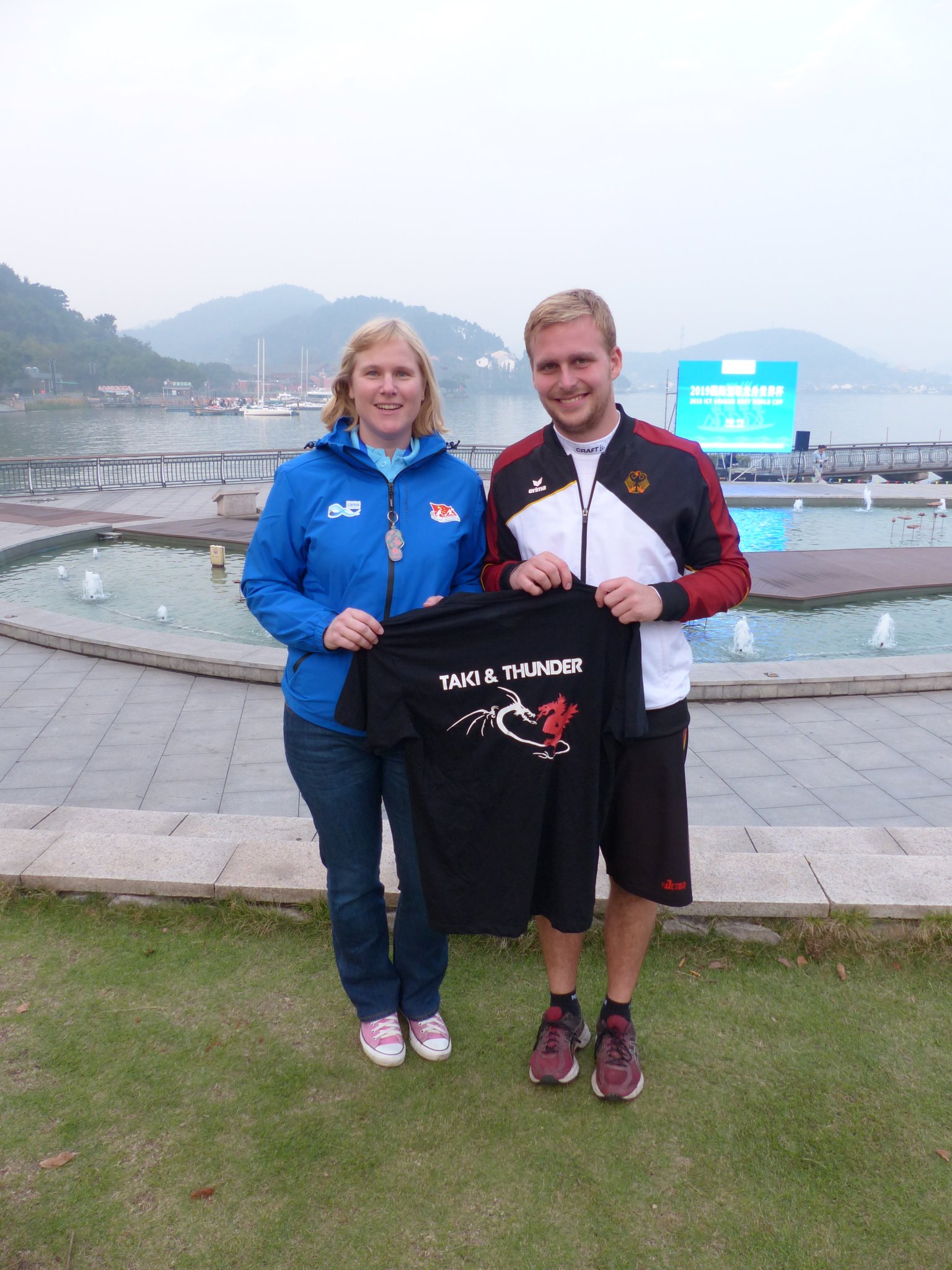 Mit dem Drachenboot in China: KCW-Drachenbootfahrer Simon Fink ...