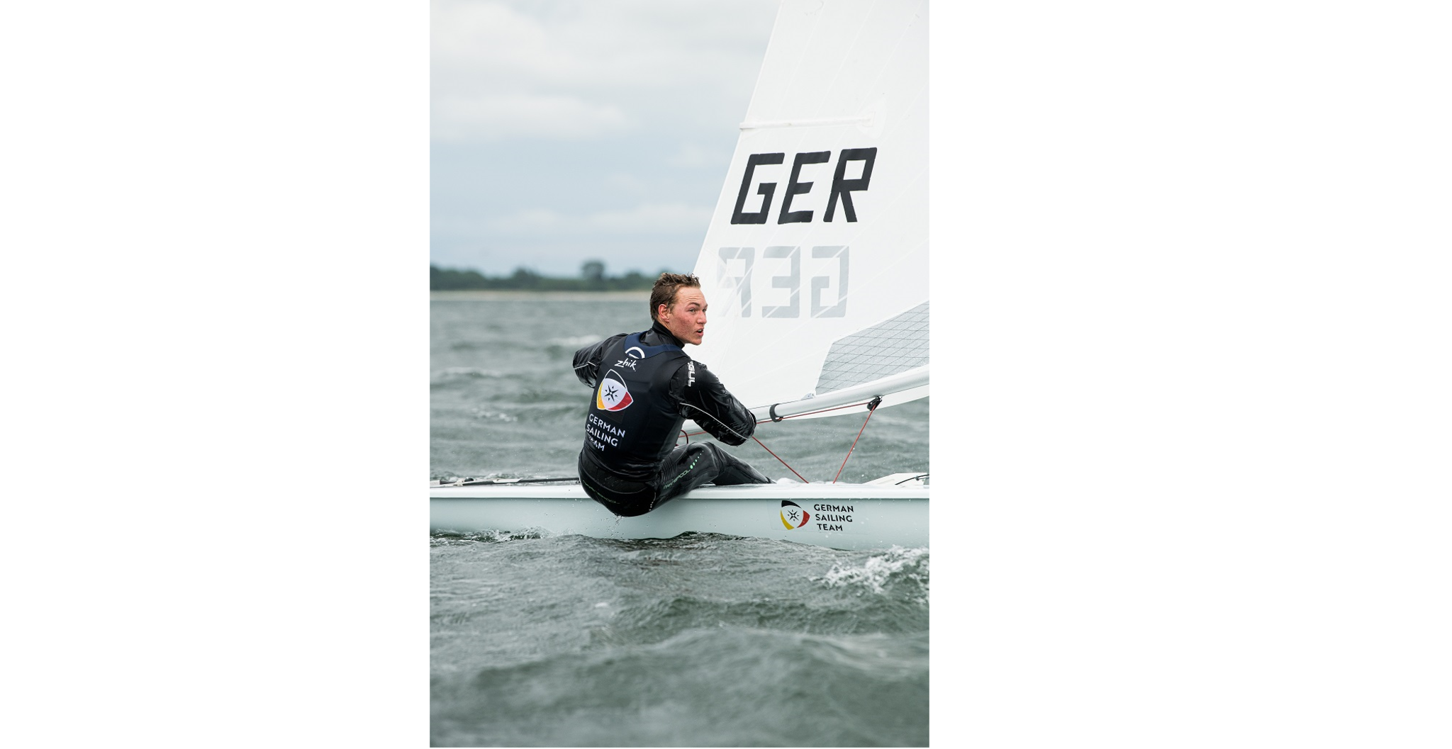 Wind und Welle für den Laser: Tim Conradi segelt mit ...