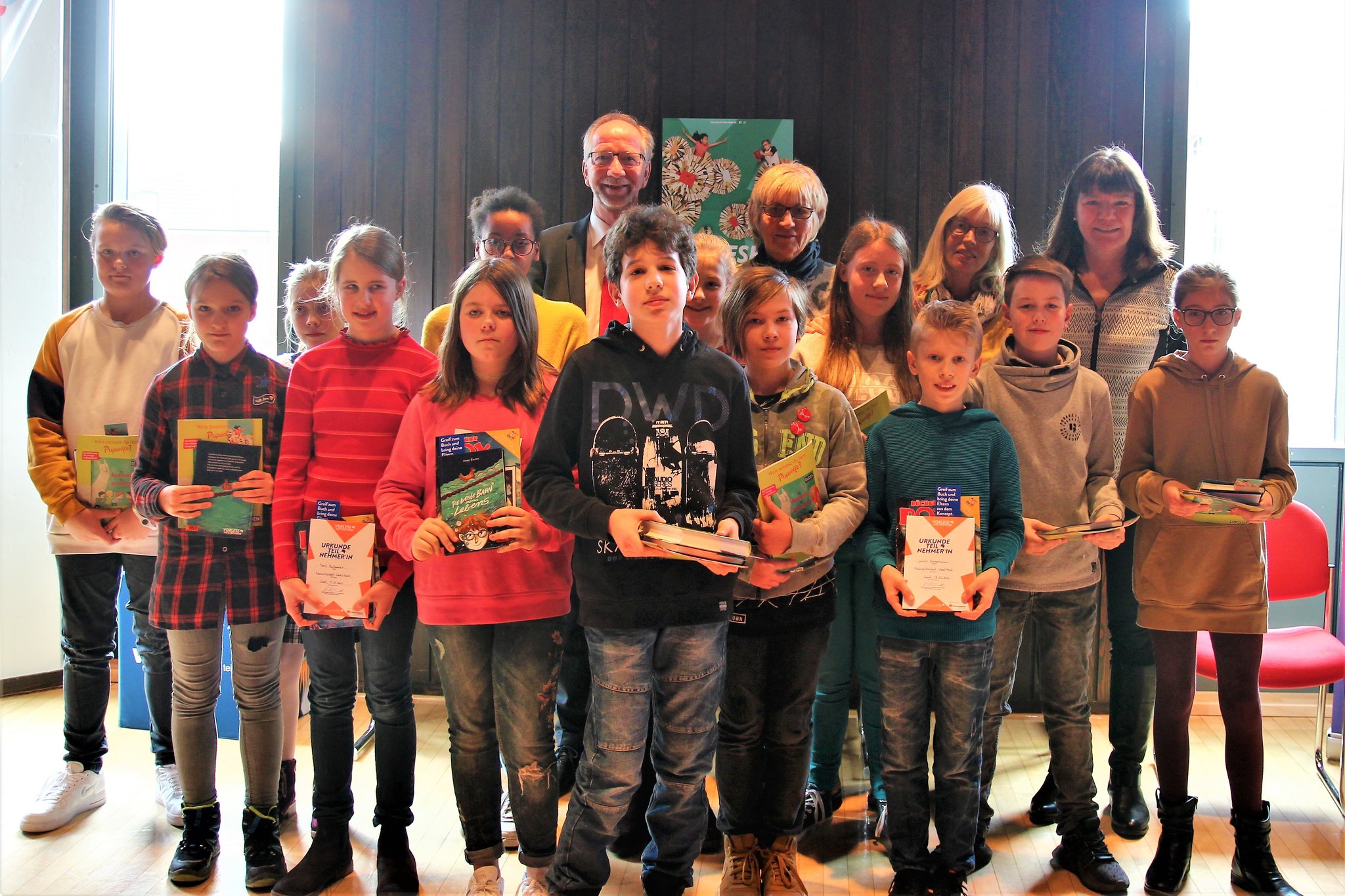Der 61. Vorlesewettbewerb - Kreisentscheid Wesel Nord ist entschieden ...