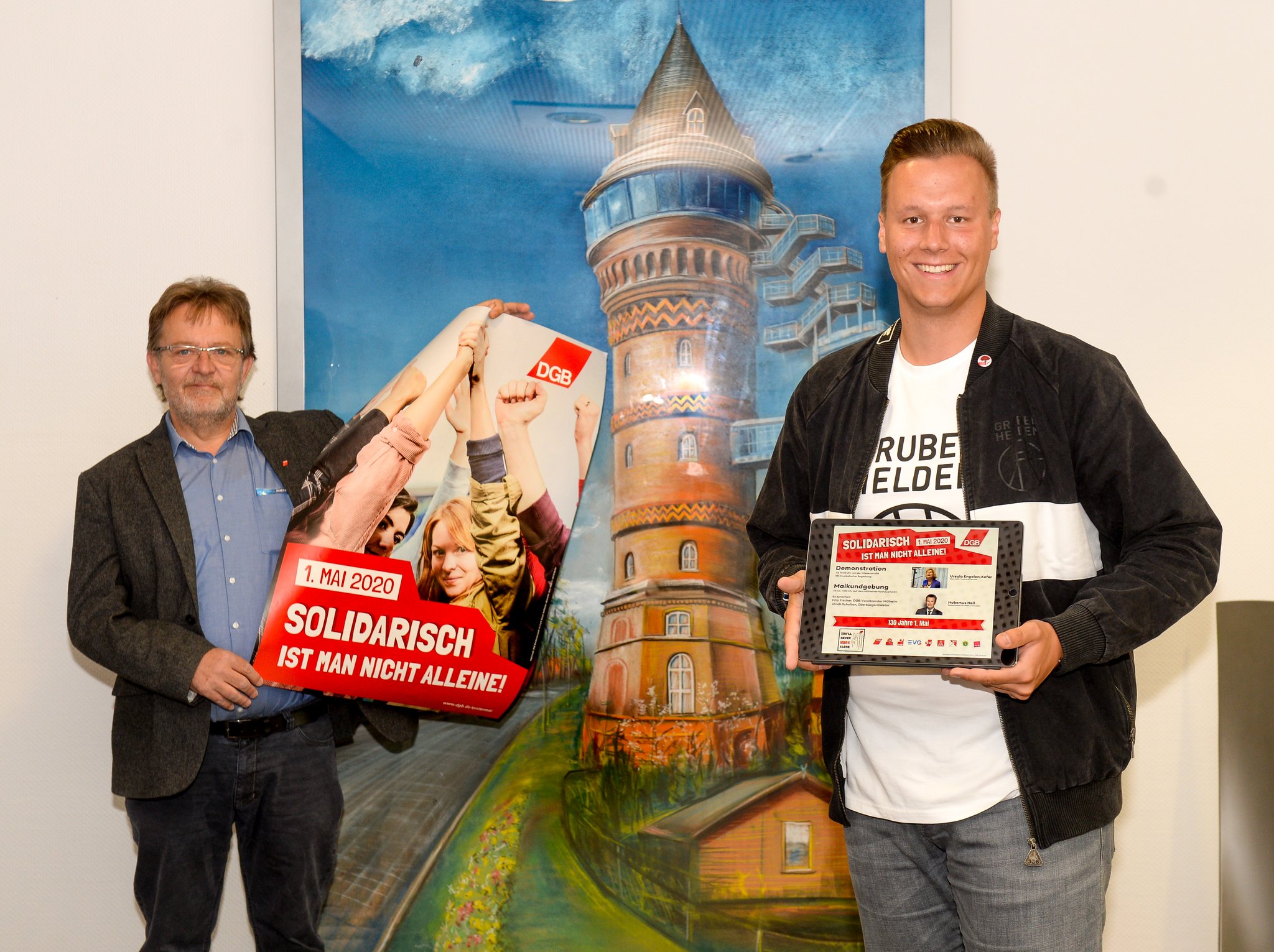 Mülheimer DGB-Kundgebung mit promimenten Rednern und starken ...