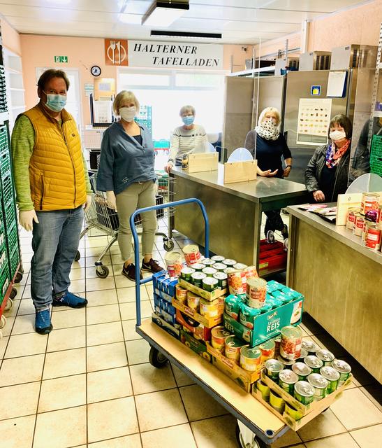 Hilfe in der Corona-Krise: SPD-Fraktion spendet Lebensmittel für die ...