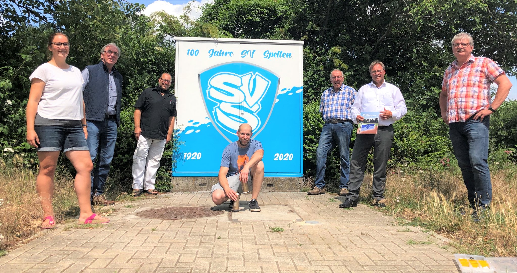 Spellen wird bunt: Kunst auf dem Kasten - Voerde (Niederrhein)