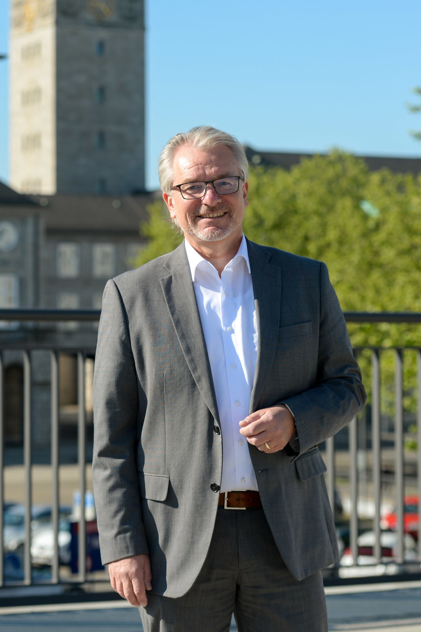 OB-Kandidat Marc Buchholz (CDU) zu möglichen Gewerbeflächen: "No go ...