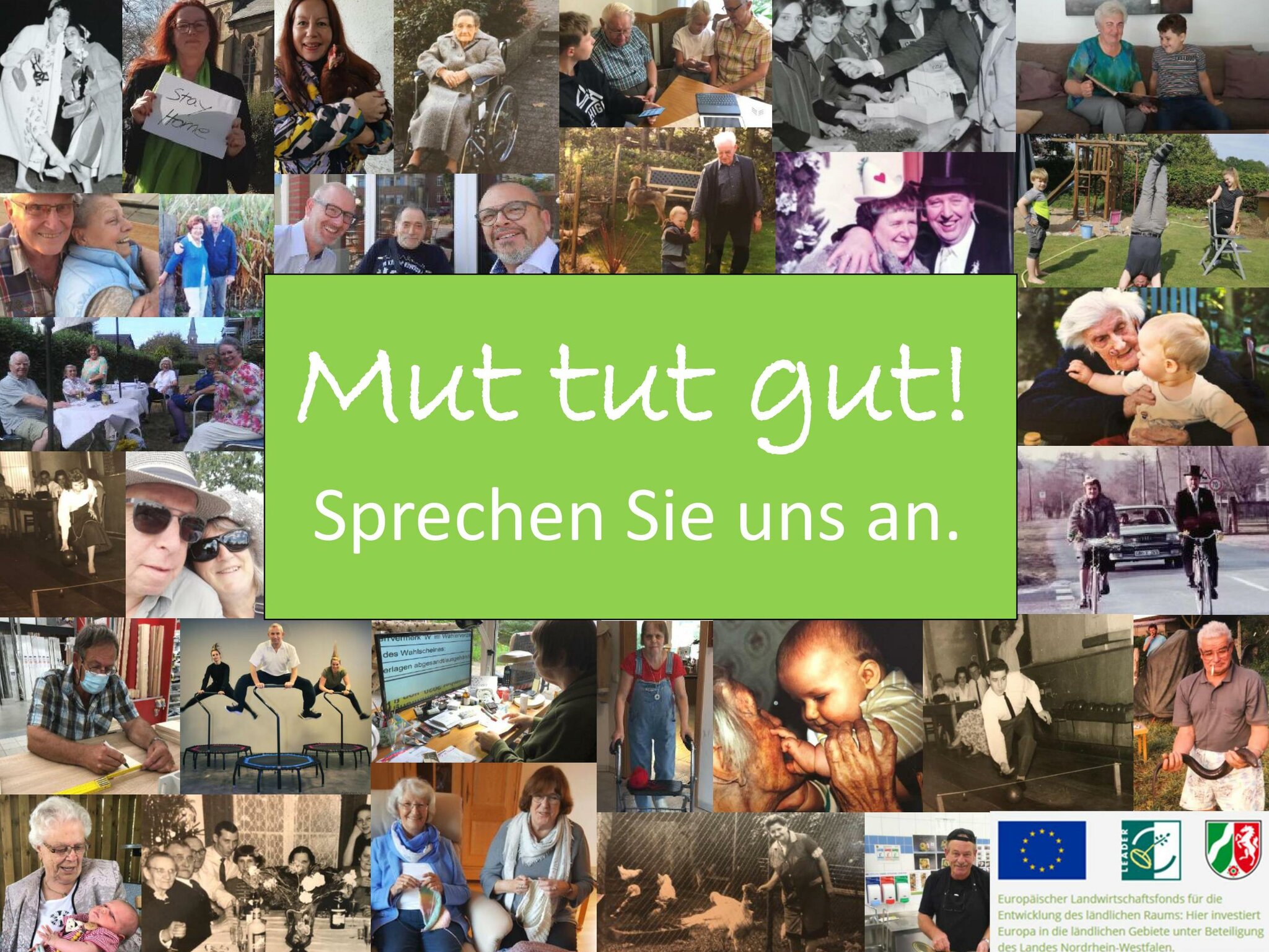 Ziel der Kampagne "Mut tut gut": Hemmschwellen bei Menschen in ...