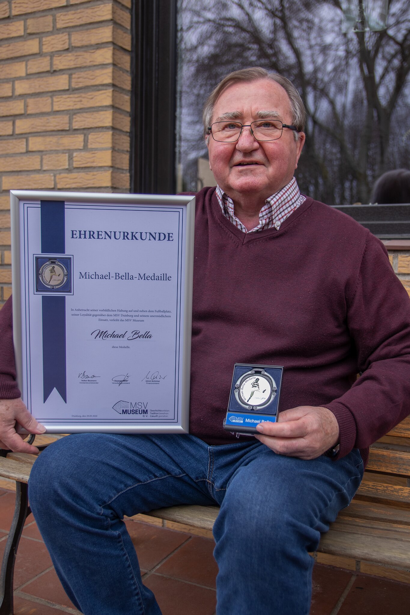 MSV Museum führt Michael-Bella-Medaille ein: Der Rekordspieler bekommt ...