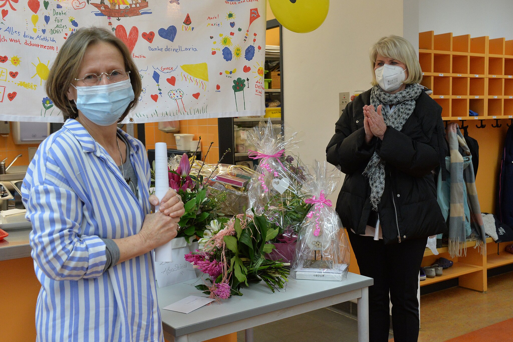 Birther Ogata verabschiedet Doris Reinhold - Velbert