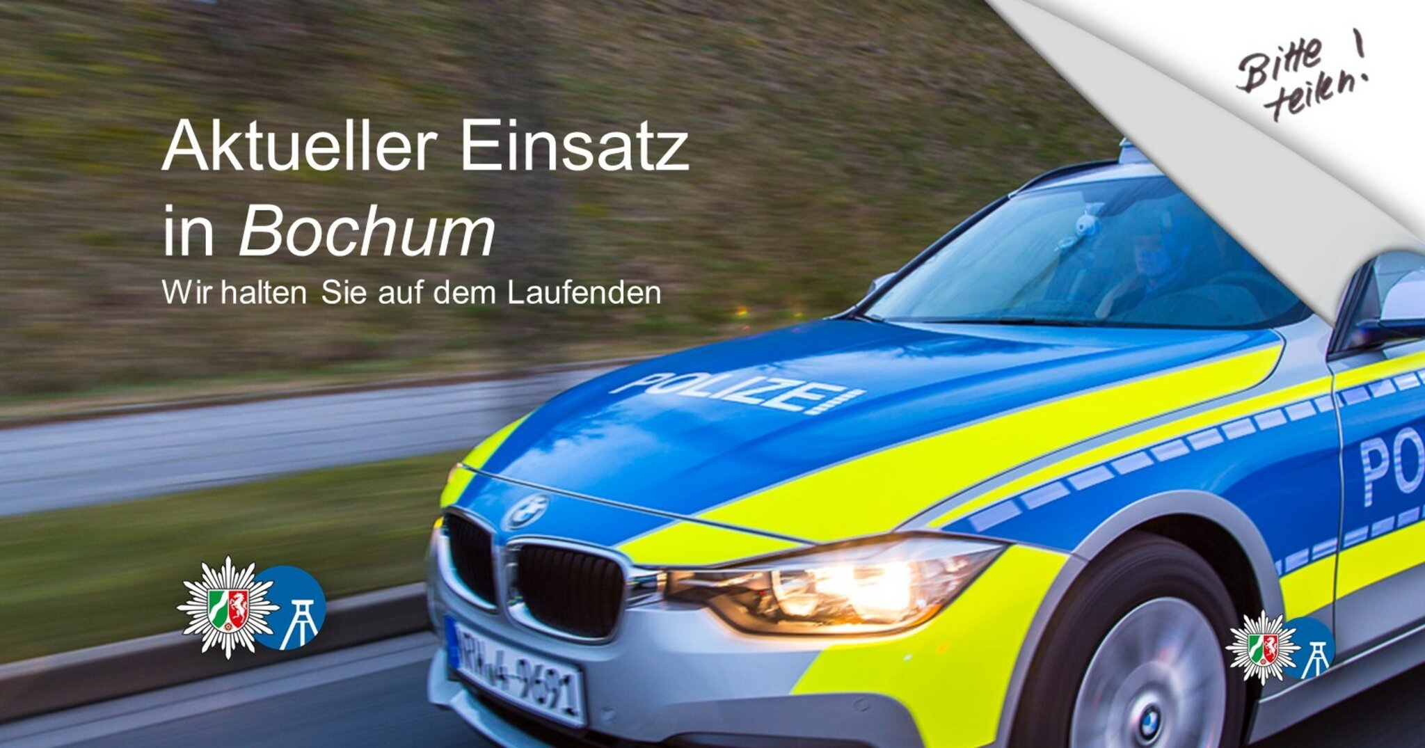 Polizei/Radio Bochum Update 14:30 Uhr: Bochum: Unfall auf der Hattinger ...