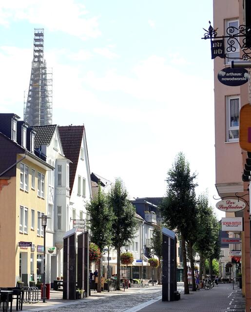 Vergangenheit und Gegenwart: Historischer Stadtkern Unna - Unna