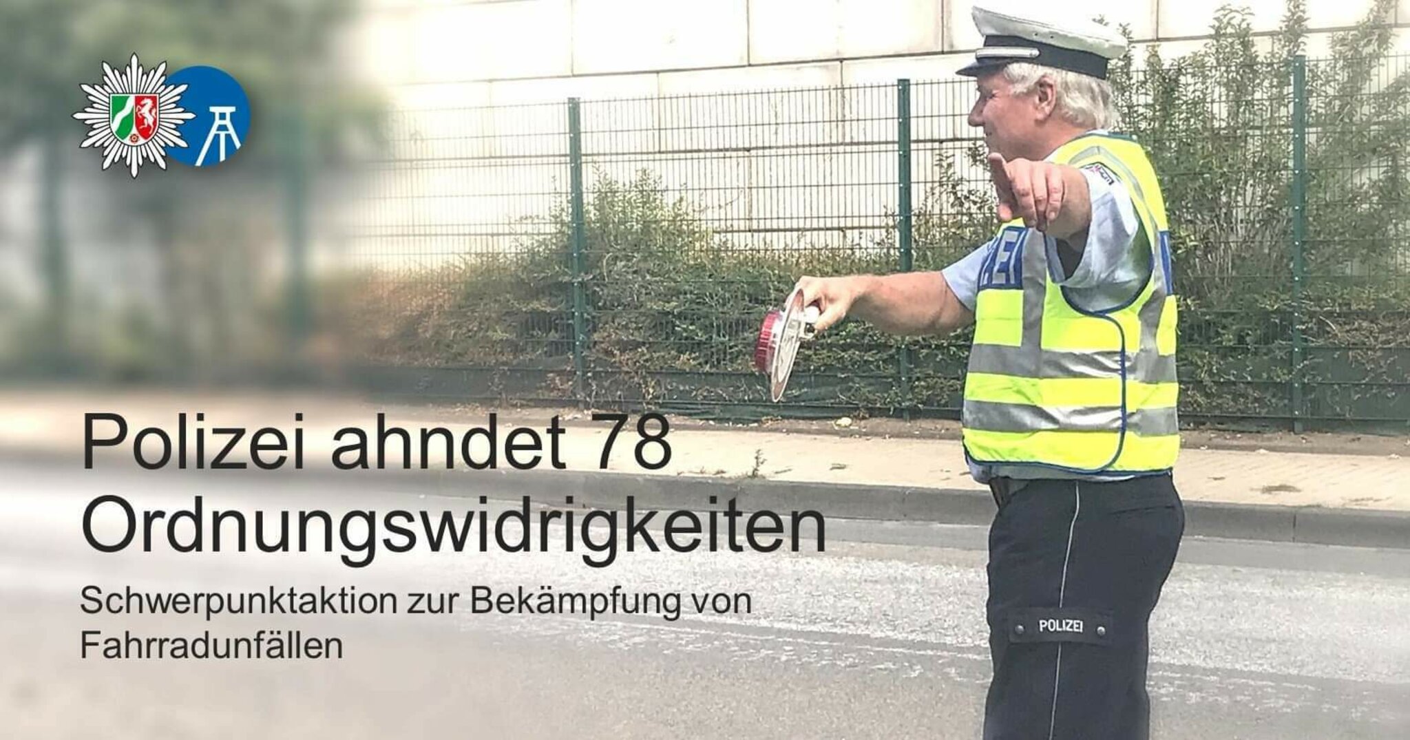 Polizei Bochum: Knapp 80 Ordnungswidrigkeiten hat die Polizei am ...