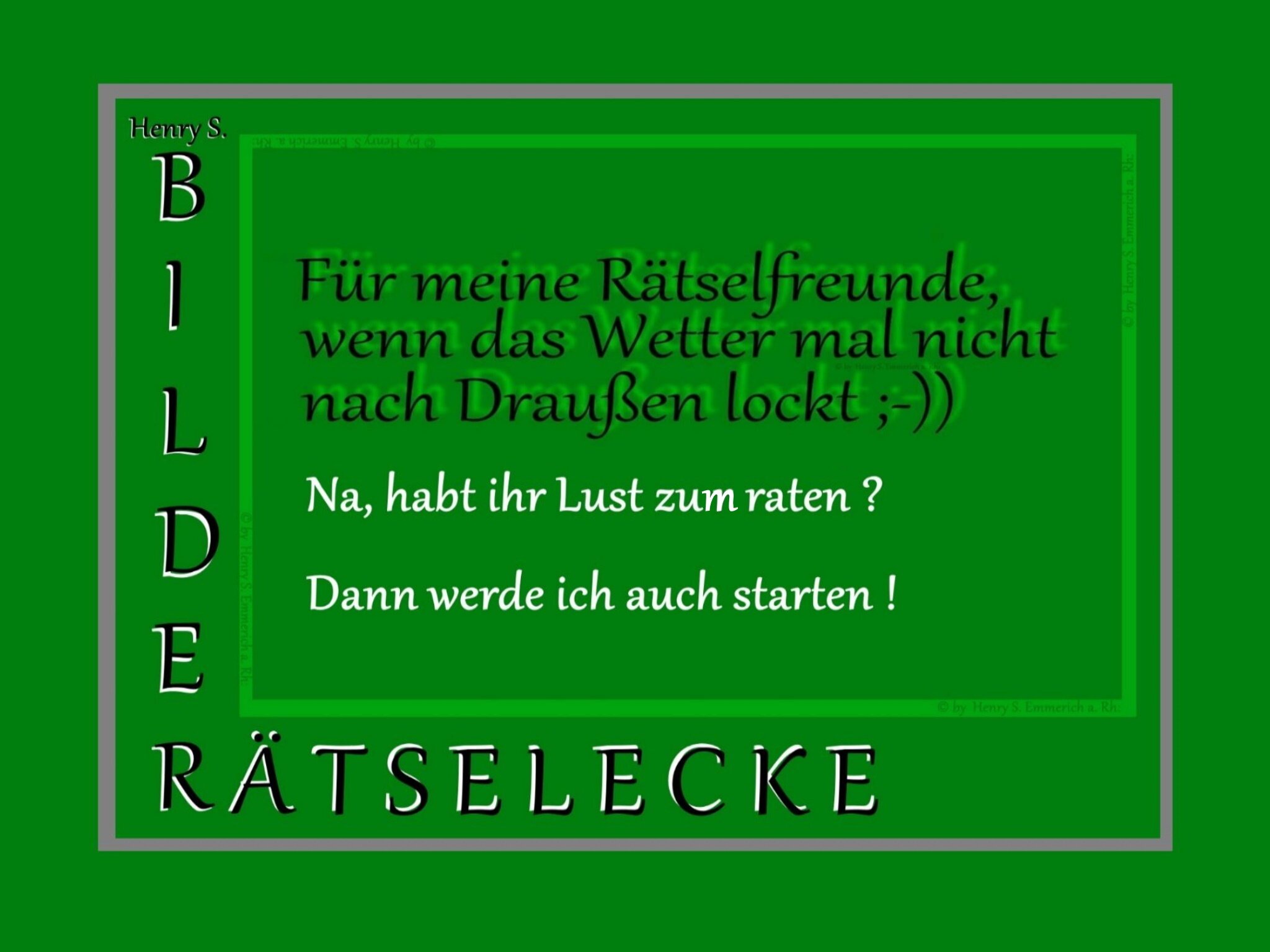 Bilderrätsel für meine Rätselfrende !!!: Bilder Rätsel ? - Emmerich am ...